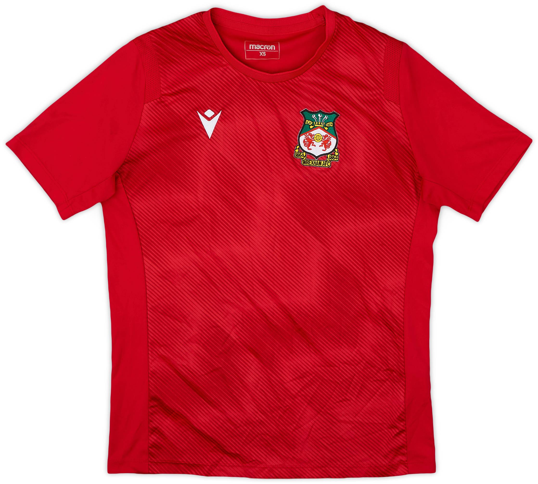 2018-19 Wrexham Macron Training Shirt - 9/10 - (XS)