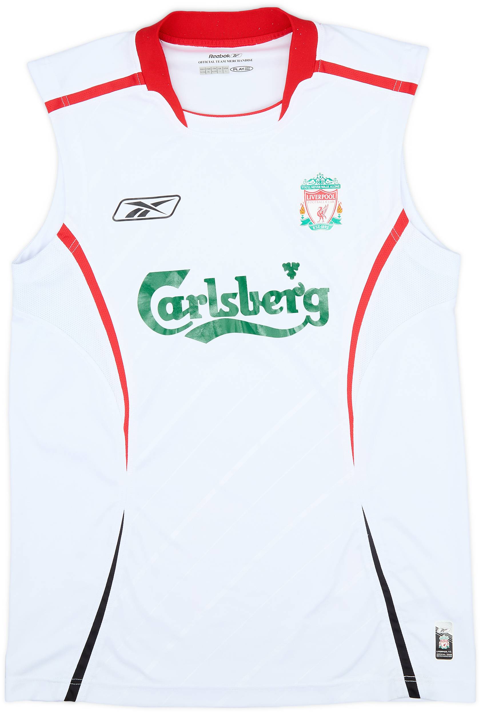 2005-06 Liverpool Reebok Training Vest - 8/10 - (L)