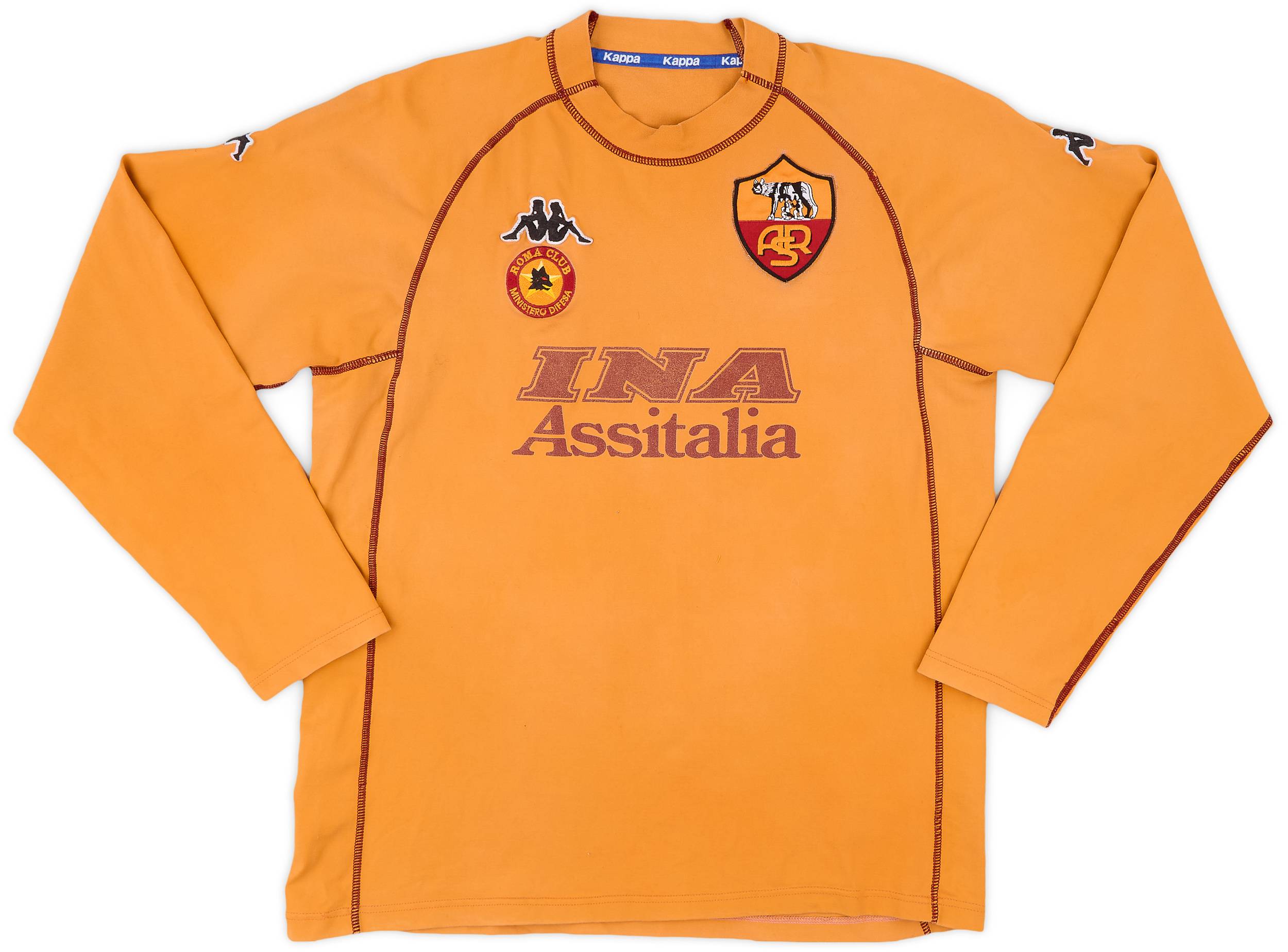 2000-01 Roma GK Shirt - 5/10 - (L)