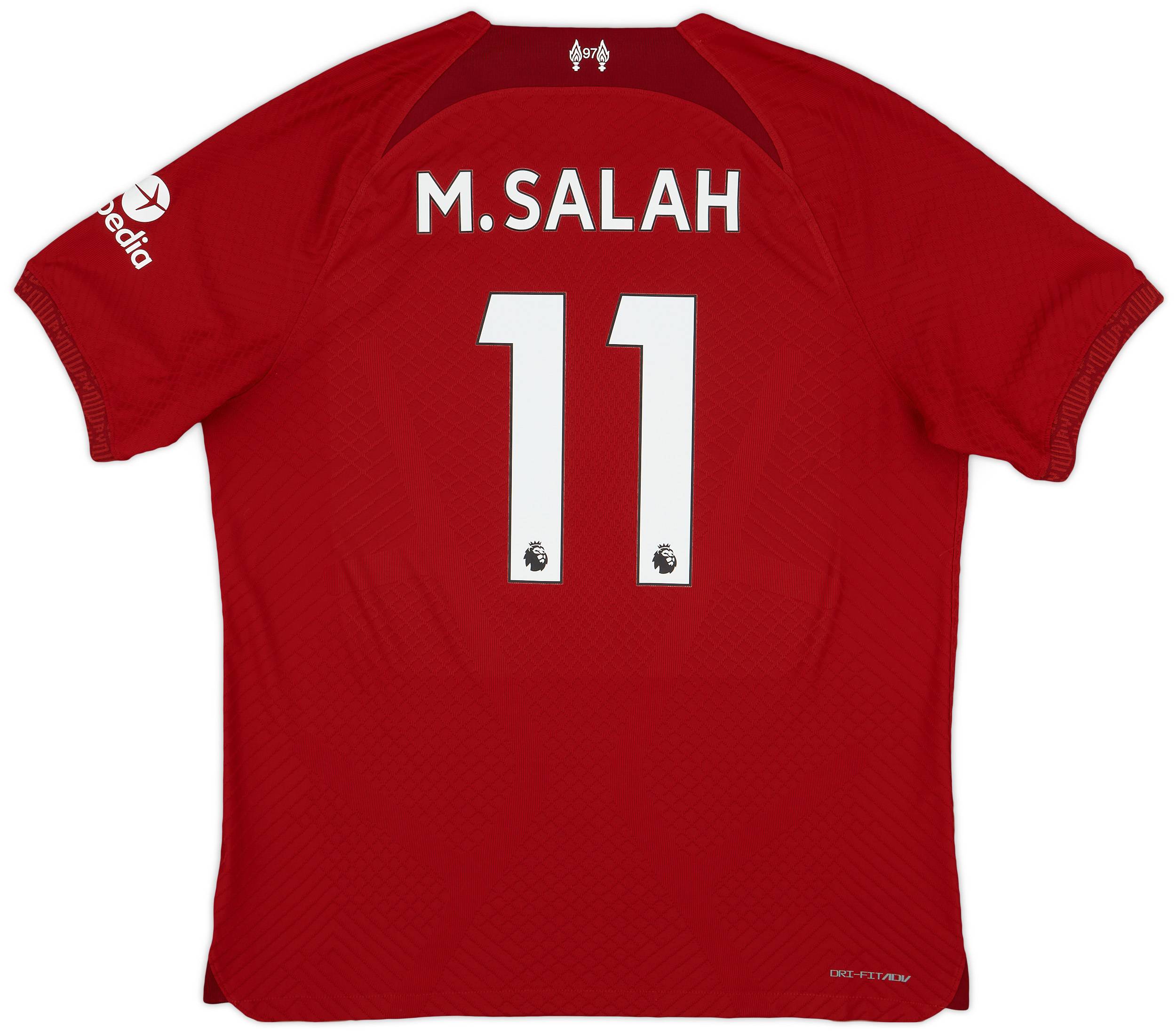 2022-23 Liverpool Authentic Home Shirt M.Salah #11 - 10/10 - (XL)