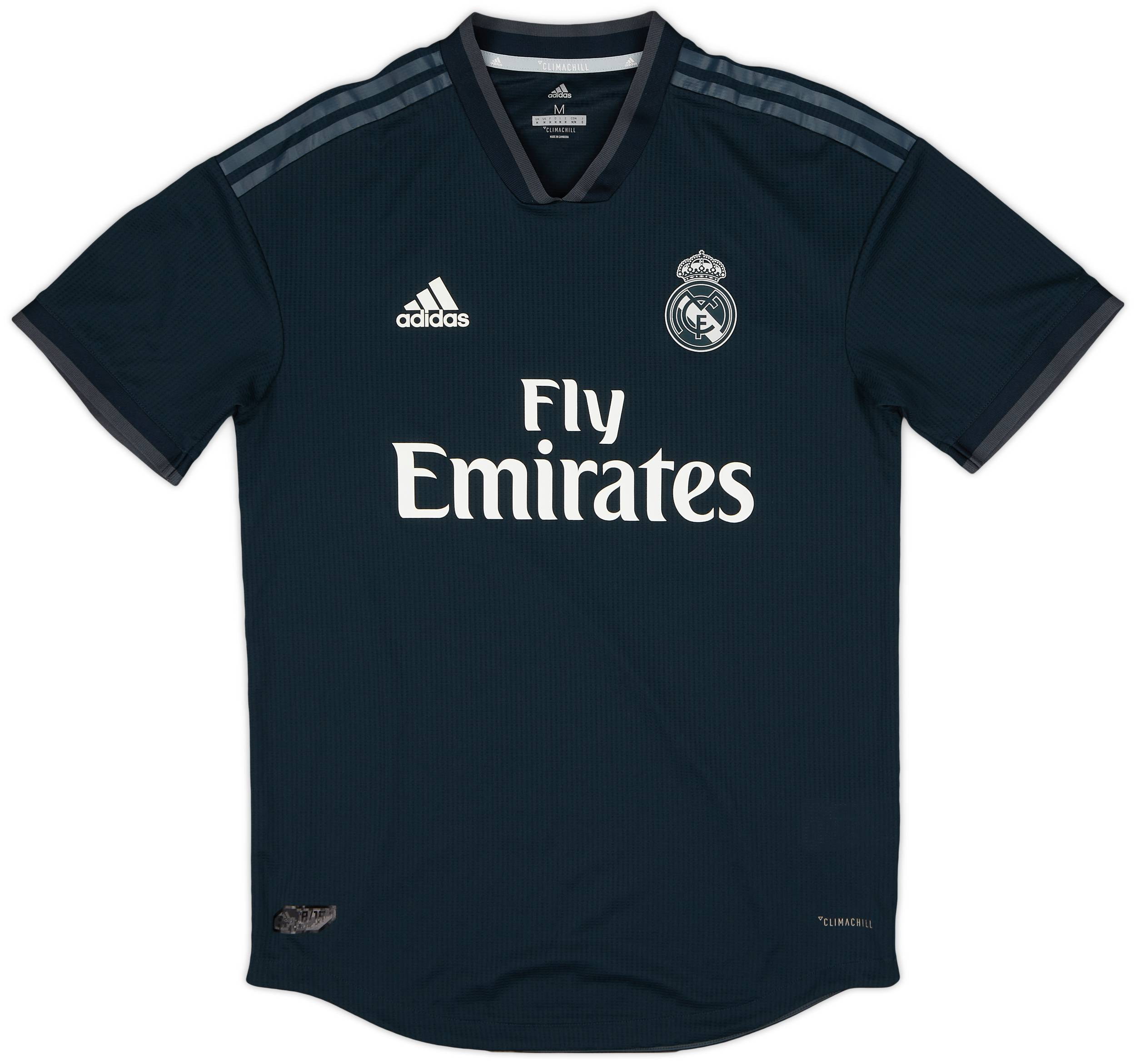 2018-19 Real Madrid Authentic Away Shirt - 8/10 - (M)