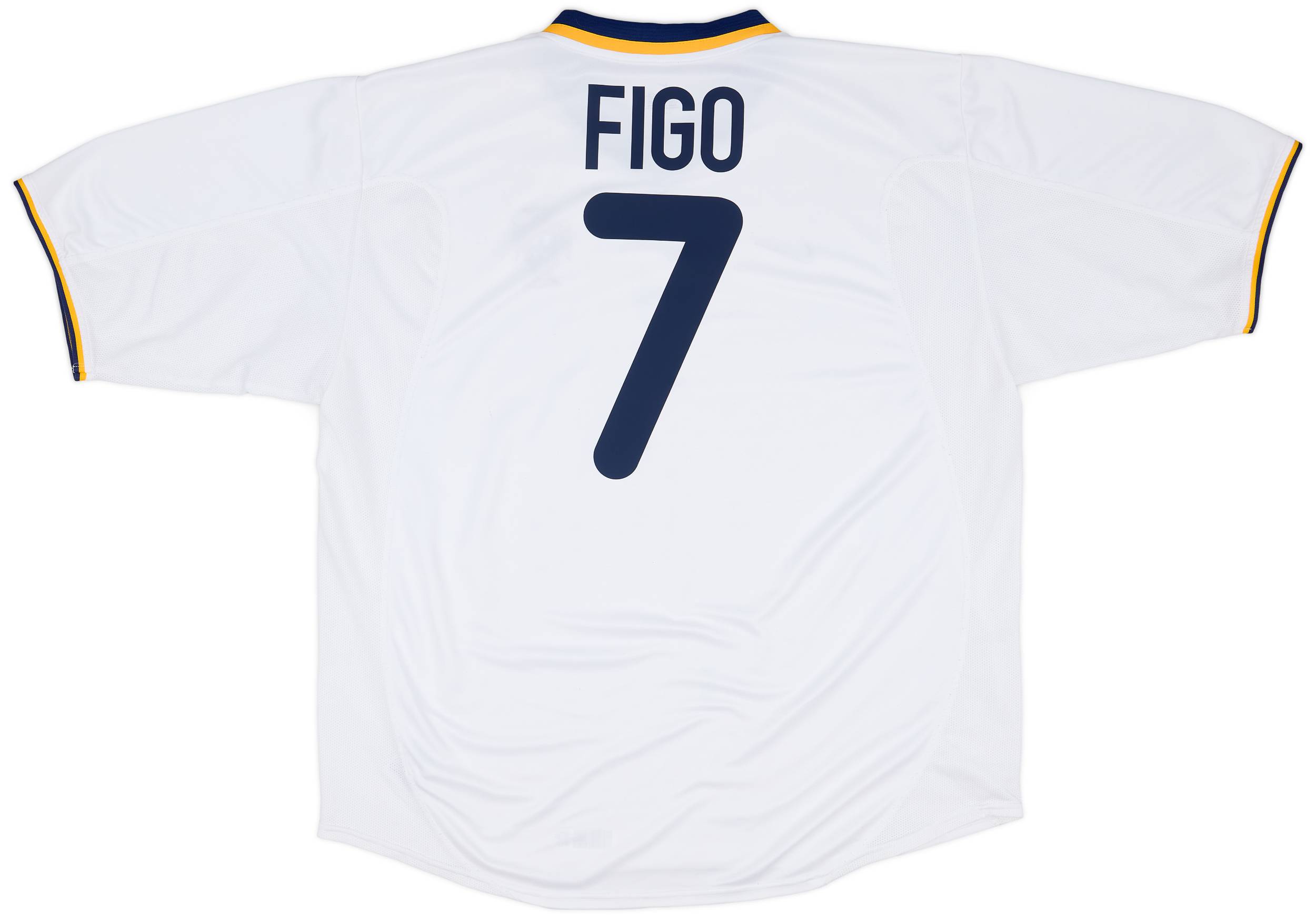 2000-02 Portugal Away Shirt Figo #7 - 5/10 - (XL)