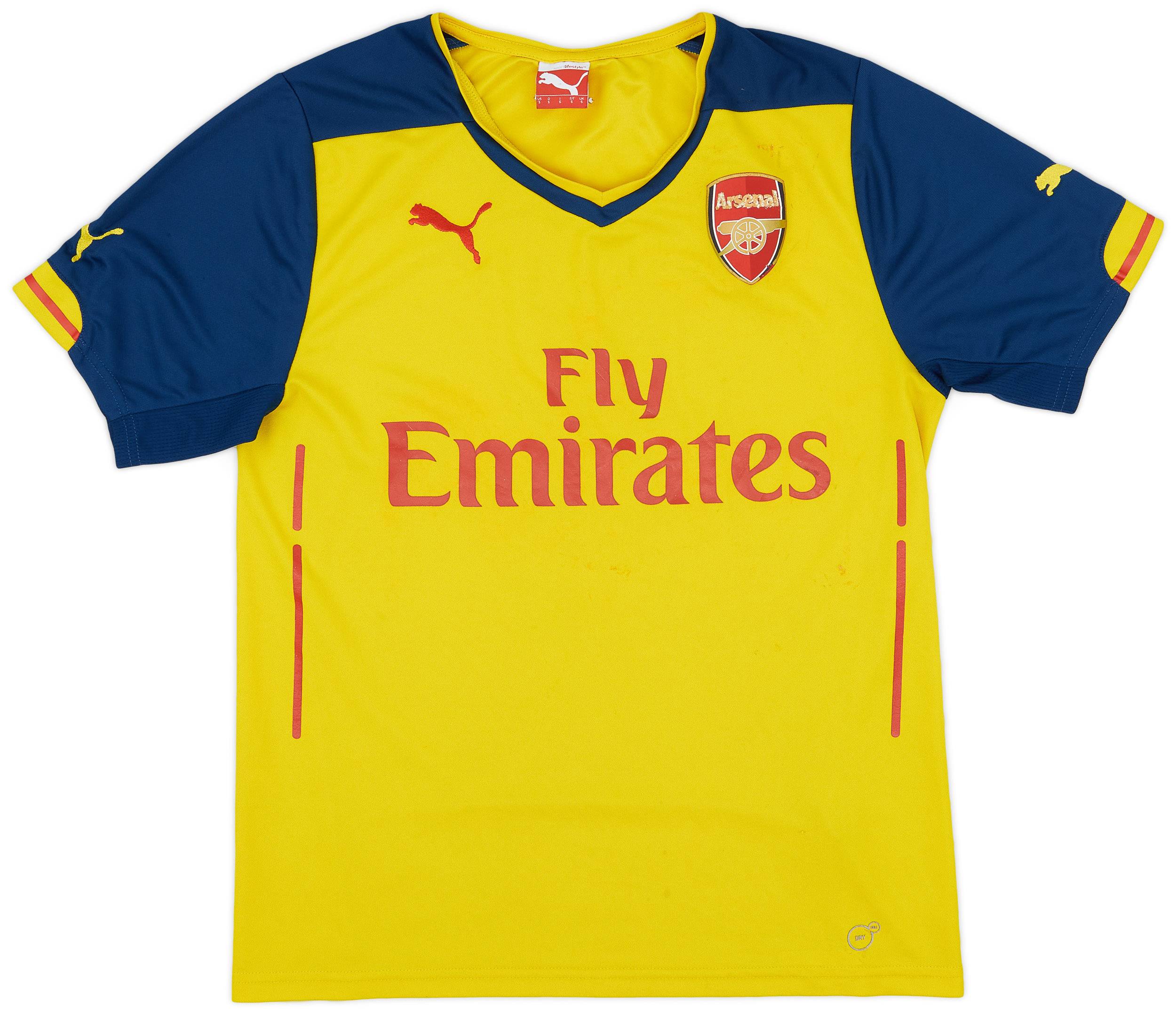 2014-15 Arsenal Away Shirt - 5/10 - (S)
