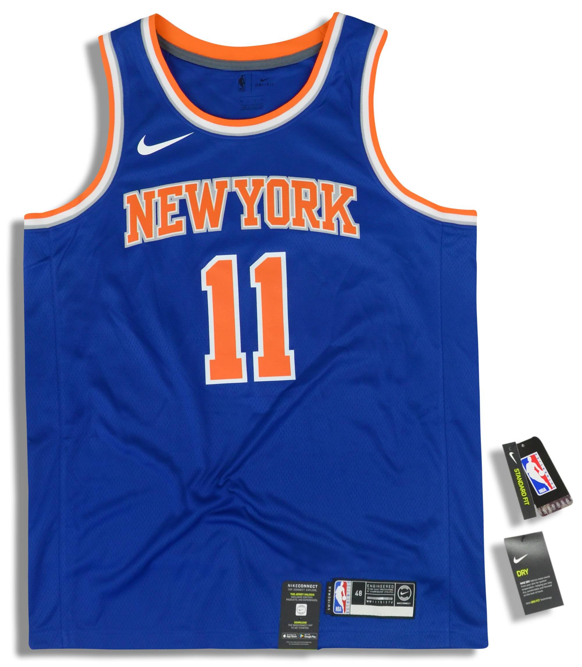 2018-19 New York Knicks Ntilikina #11 Nike Swingman Jersey (Away) L - W ...