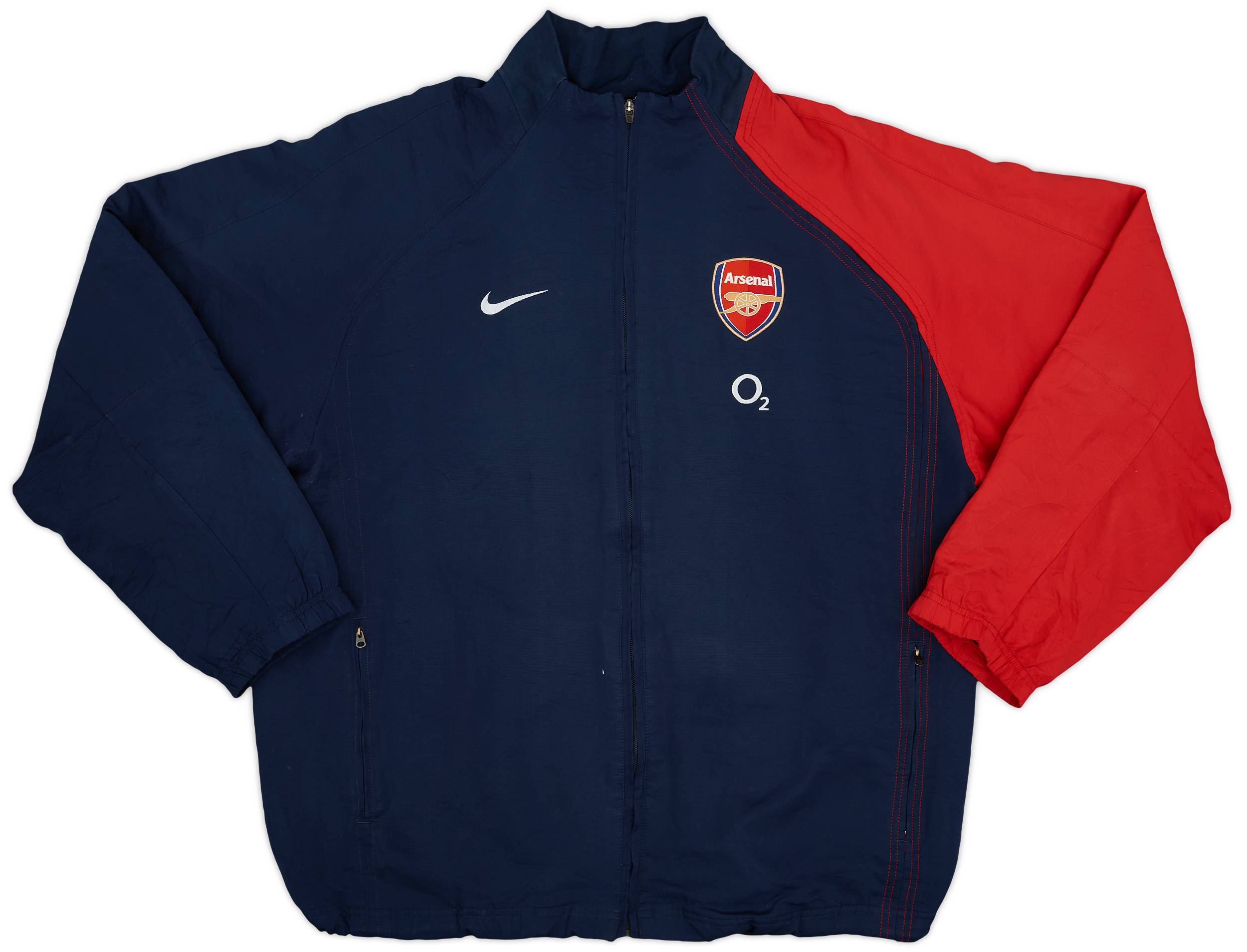 2004-05 Arsenal Nike Track Jacket - 7/10 - (XL)