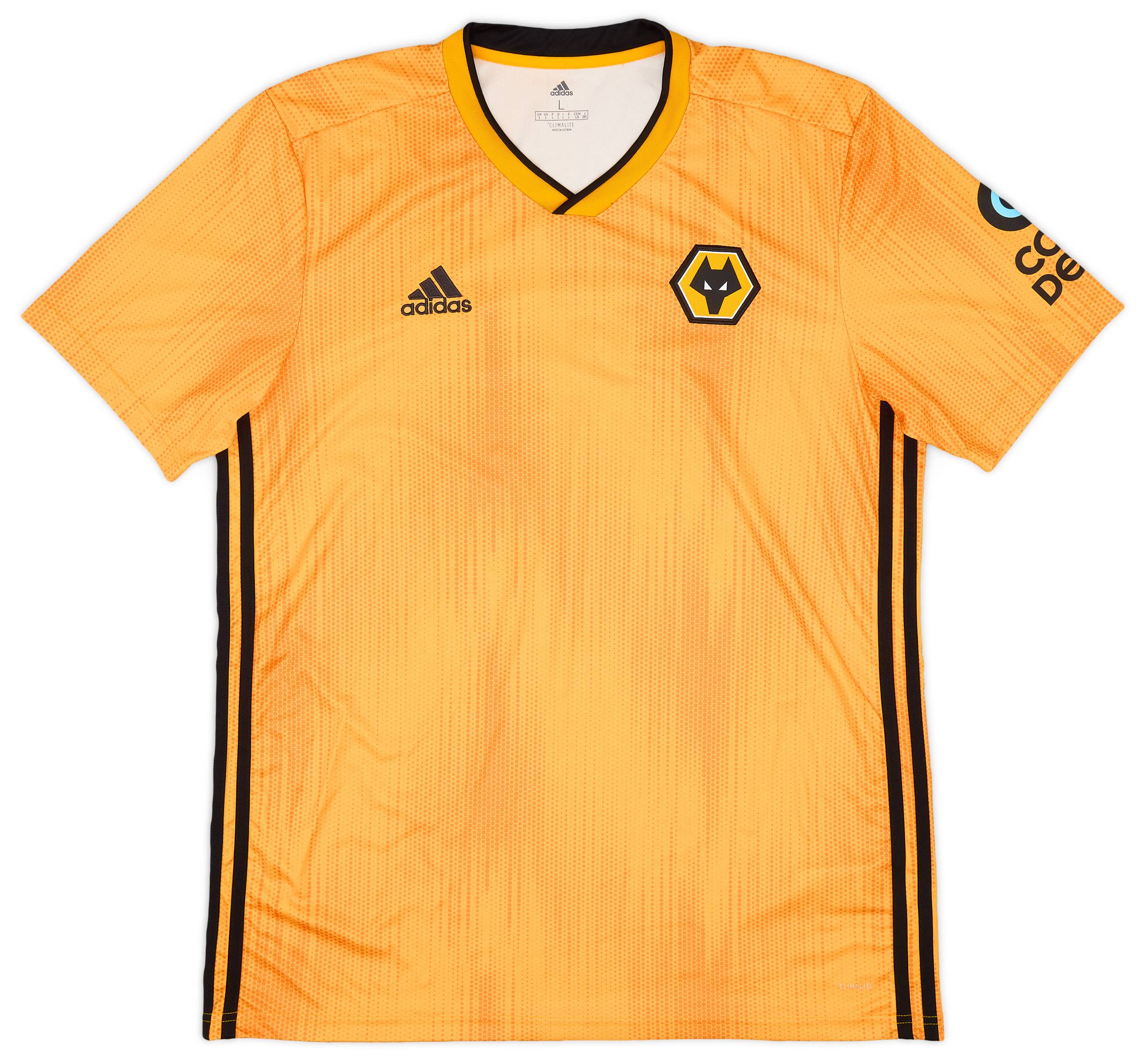 2019-20 Wolves Home Shirt - 9/10 - (L)