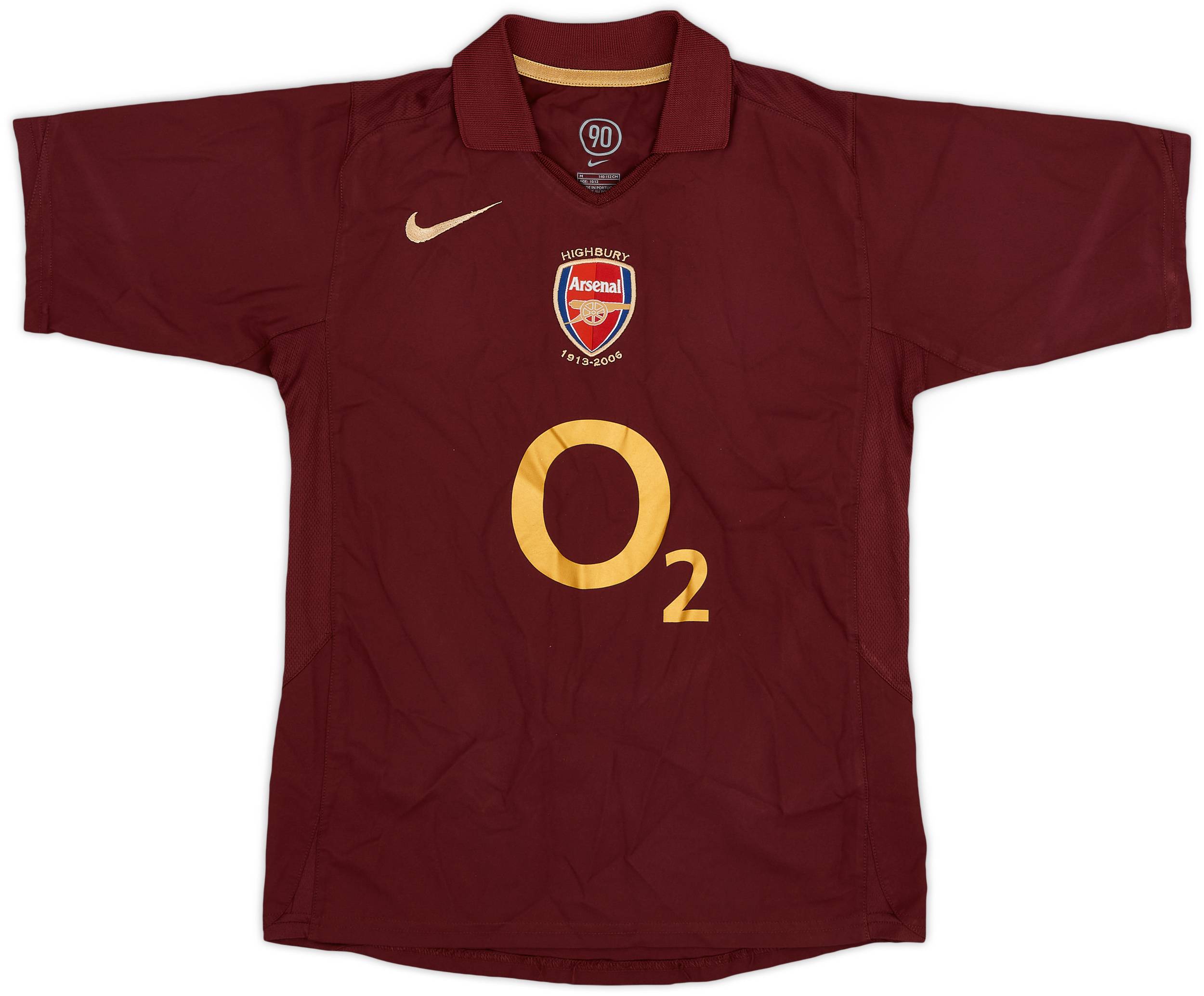 2005-06 Arsenal Home Shirt - 8/10 - (M.Boys)