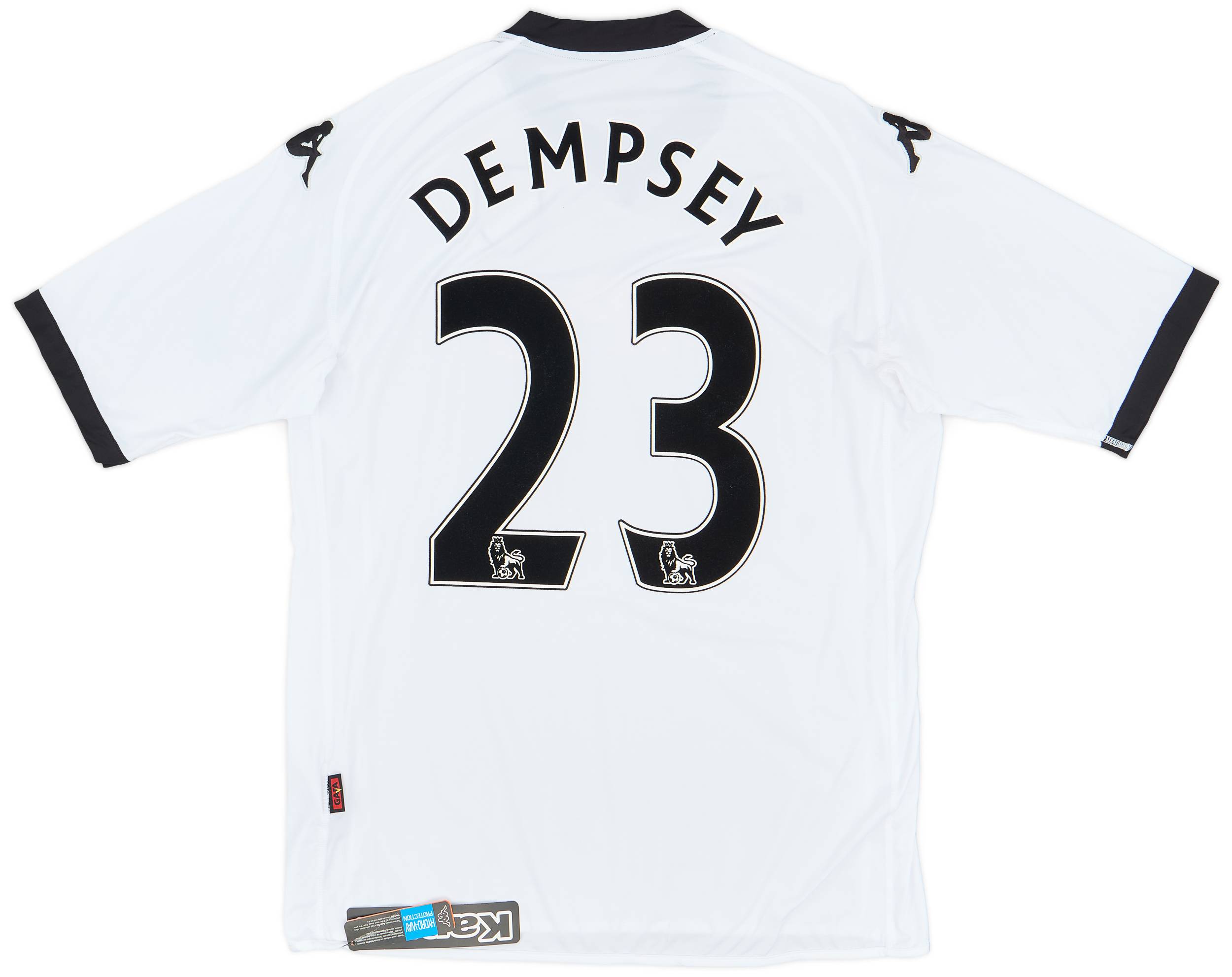 2010-11 Fulham Home Shirt Dempsey #23 (L)