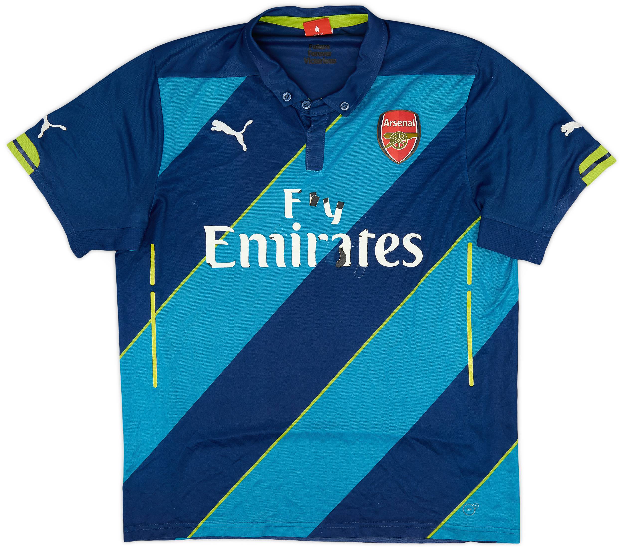 2014-15 Arsenal Third Shirt - 4/10 - (L)