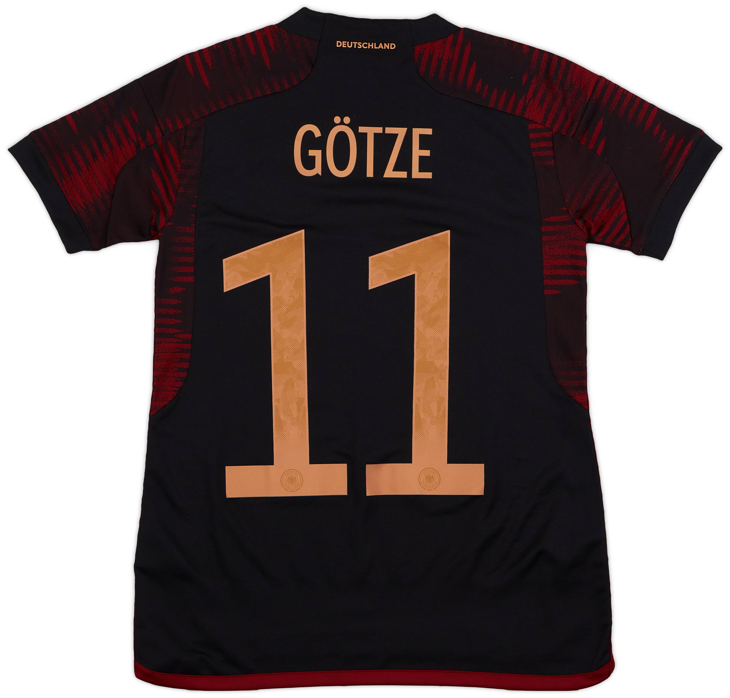 2022-23 Germany Away Shirt Gotze #11 (Women's XS)
