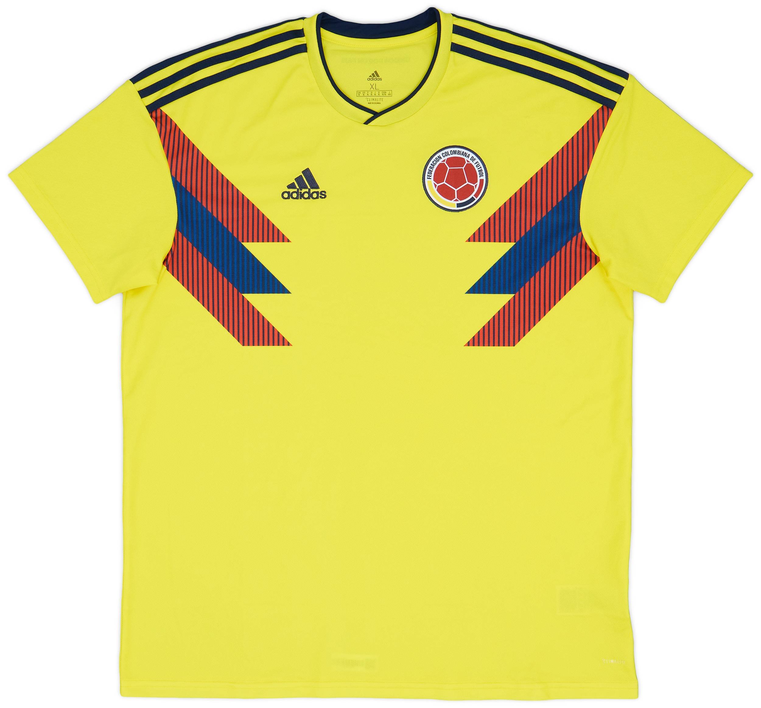 2018-19 Colombia Home Shirt - 9/10 - (XL)