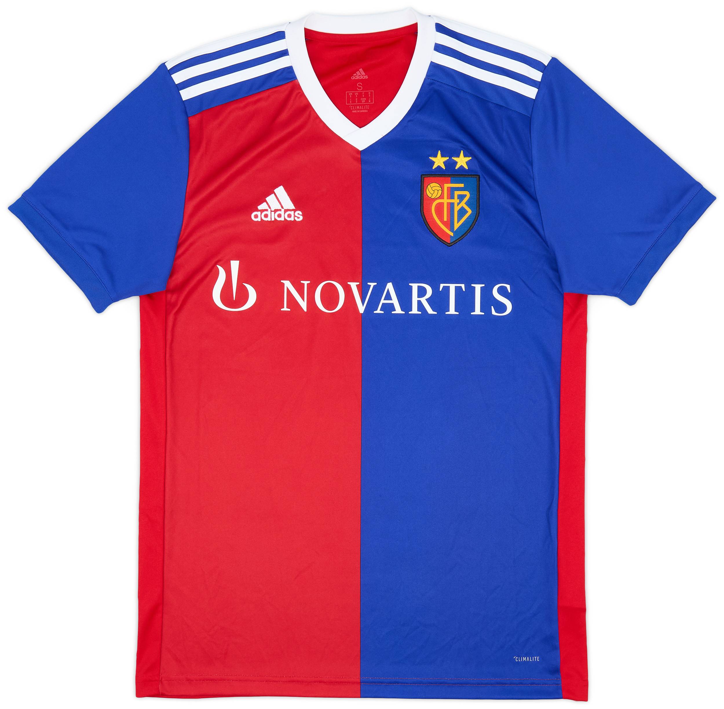 2018-19 FC Basel Home Shirt - 8/10 - (S)