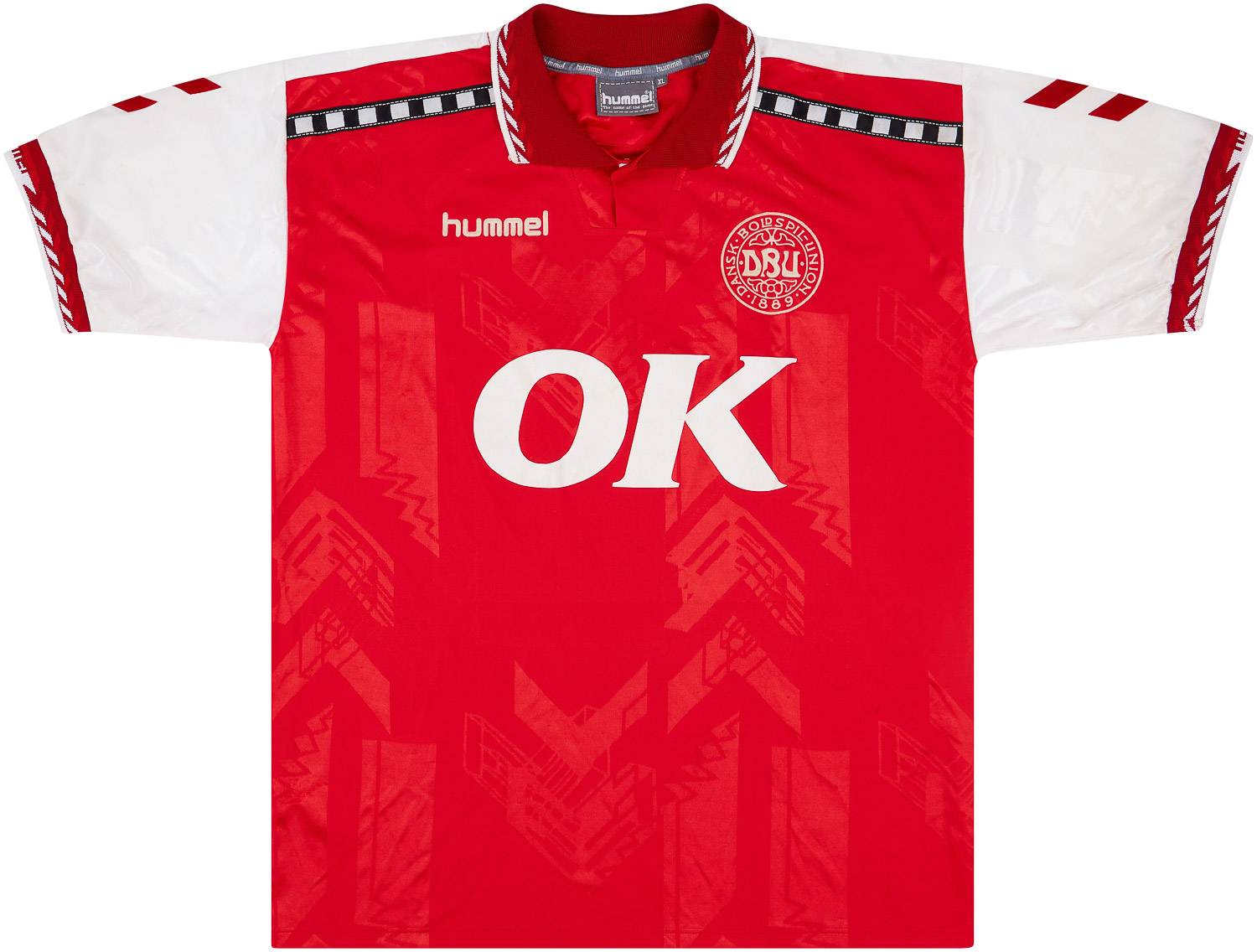 1998-99 Denmark Match Issue Home Shirt #2 (Colding)