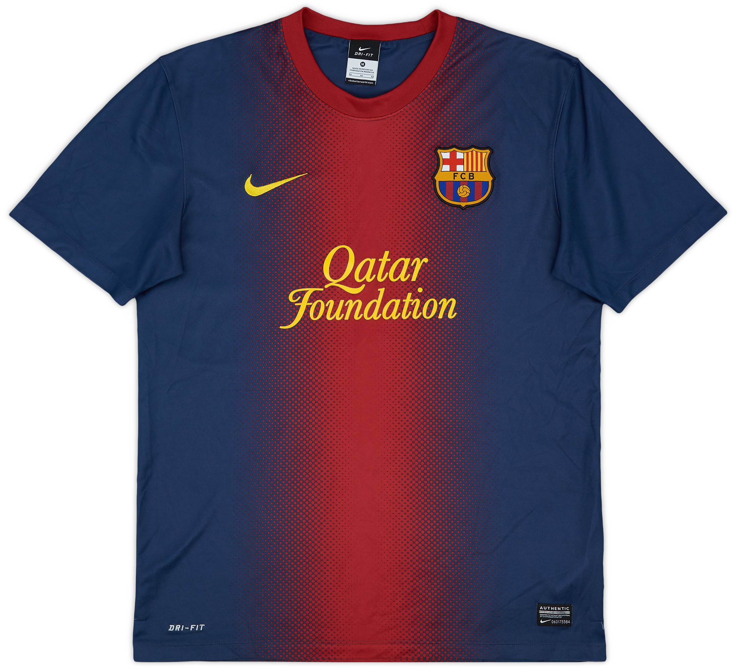 2012-13 Barcelona Basic Home Shirt - 10/10 - (M)