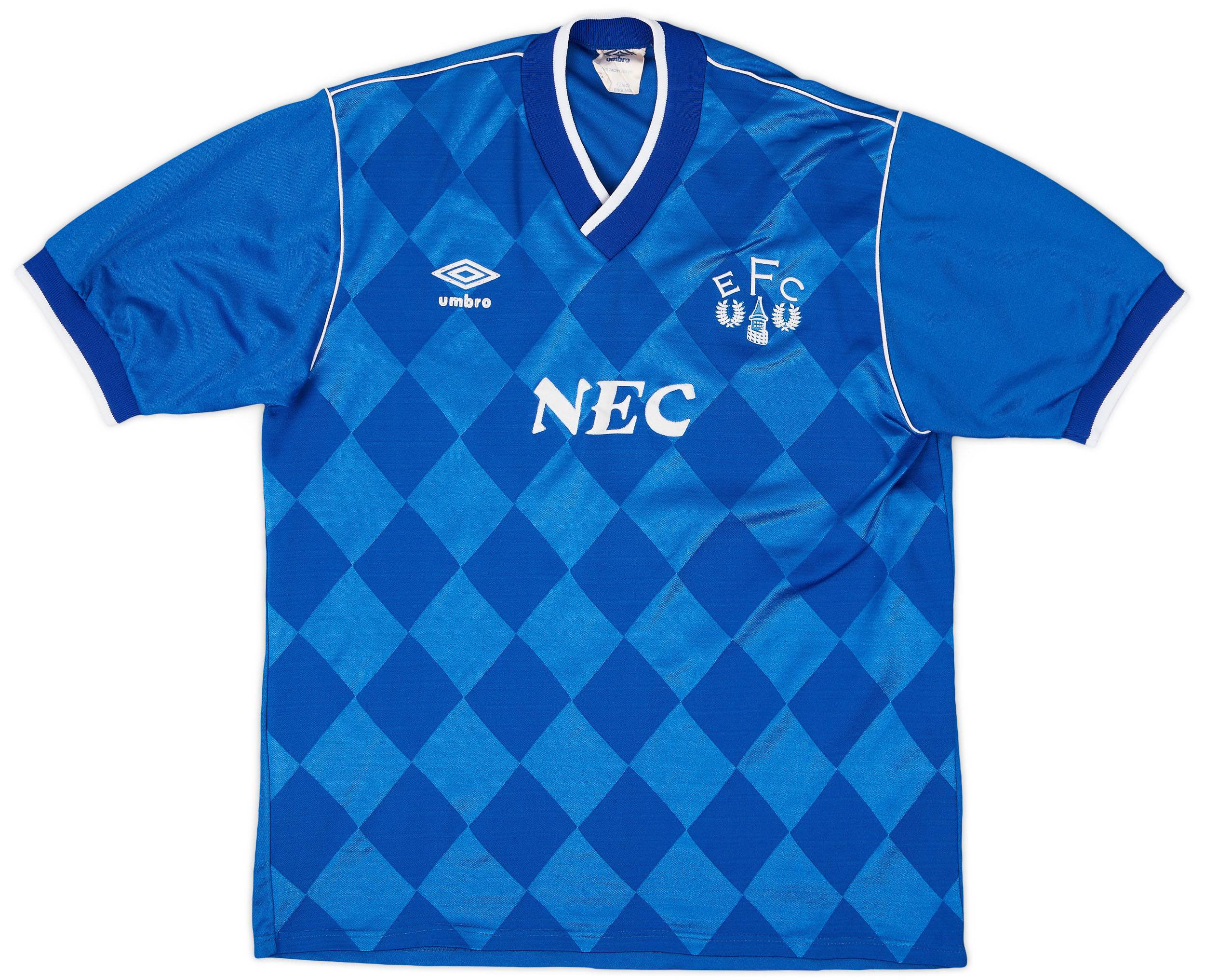 1986-89 Everton Home Shirt - 9/10 - (L)