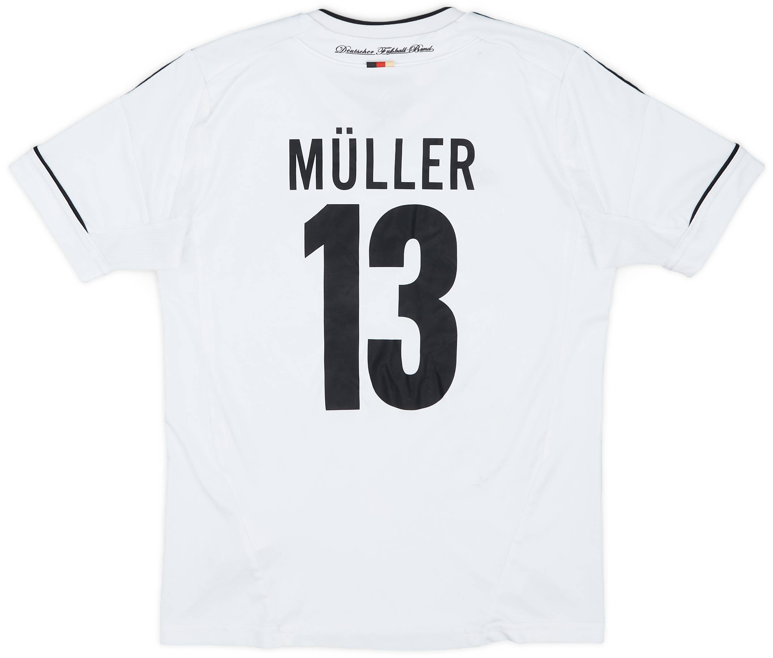 2012-13 Germany Home Shirt Muller #13 - 7/10 - (M.Boys)