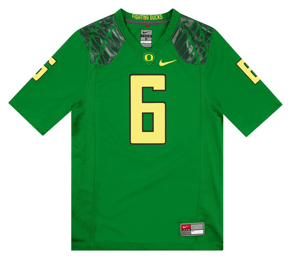 2012-13 Oregon Ducks Thomas #6 Nike Jersey (Alternate) S