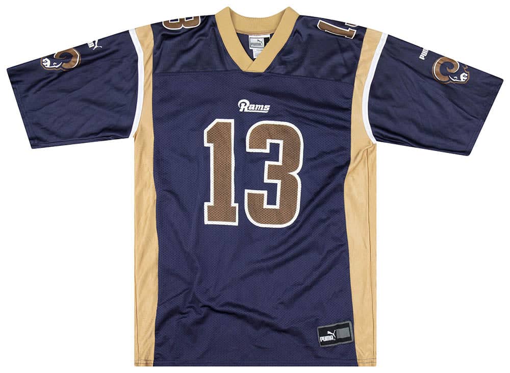 2000 St. Louis Rams Warner #13 Puma Jersey (Home) L
