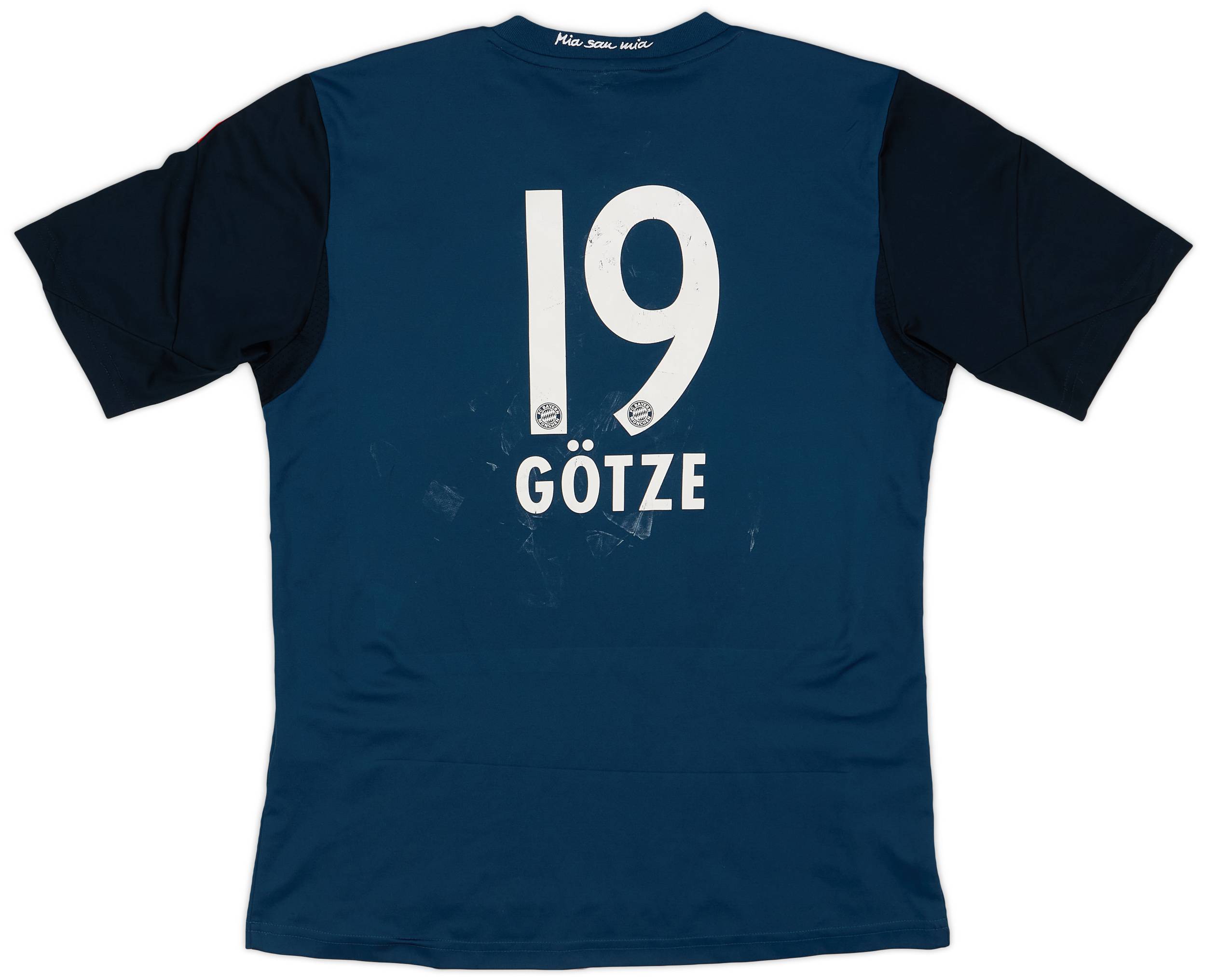 2013-14 Bayern Munich Third Shirt Gotze #19 - 5/10 - (L.Boys)