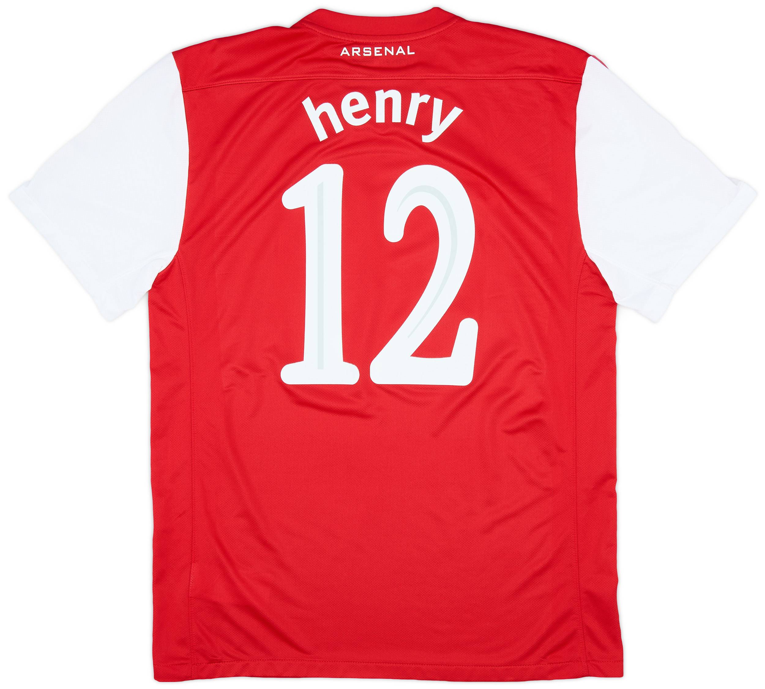 2011-12 Arsenal Home Shirt Henry #12 - 8/10 - (L)