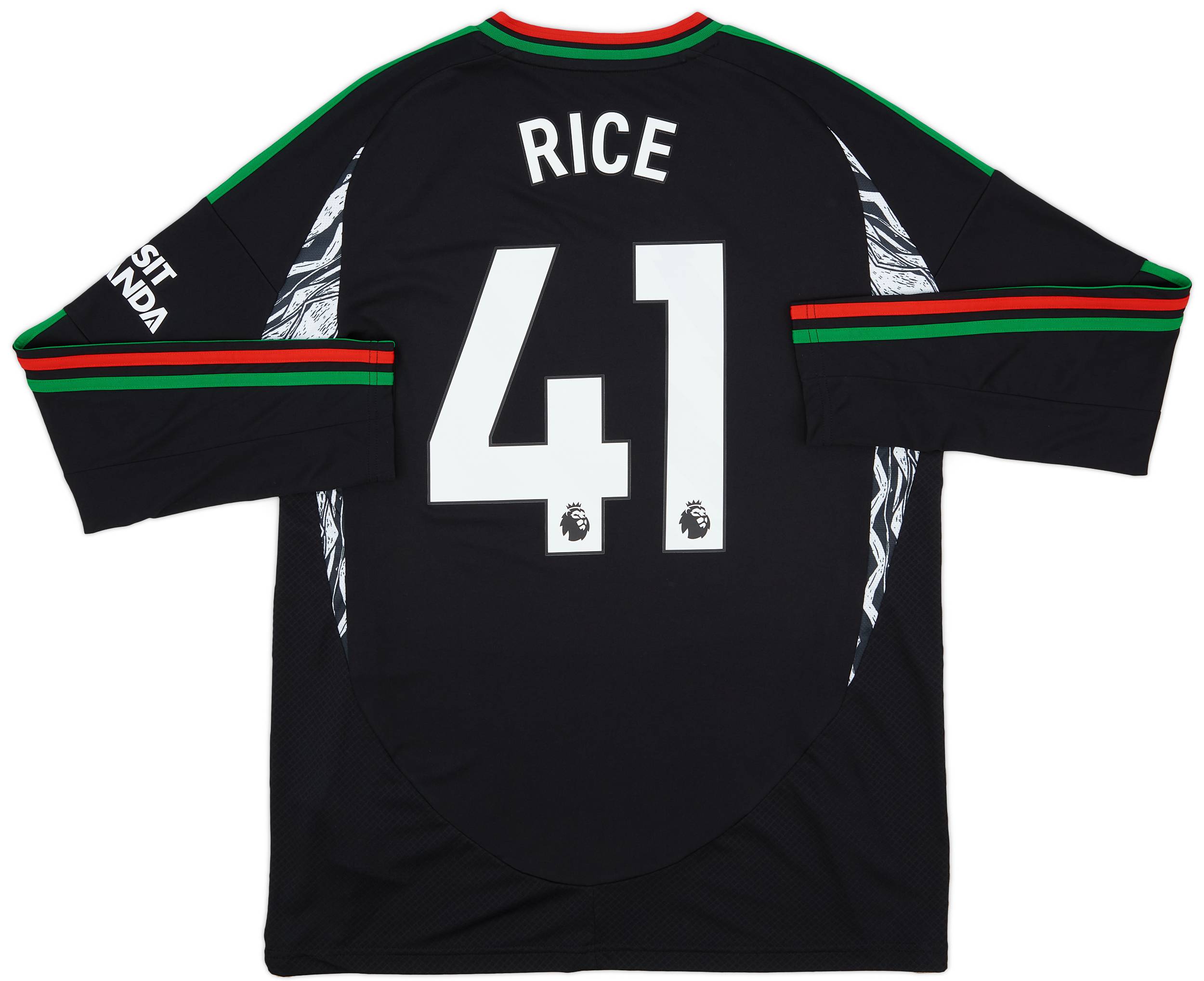 2024-25 Arsenal Away L/S Shirt Rice #41