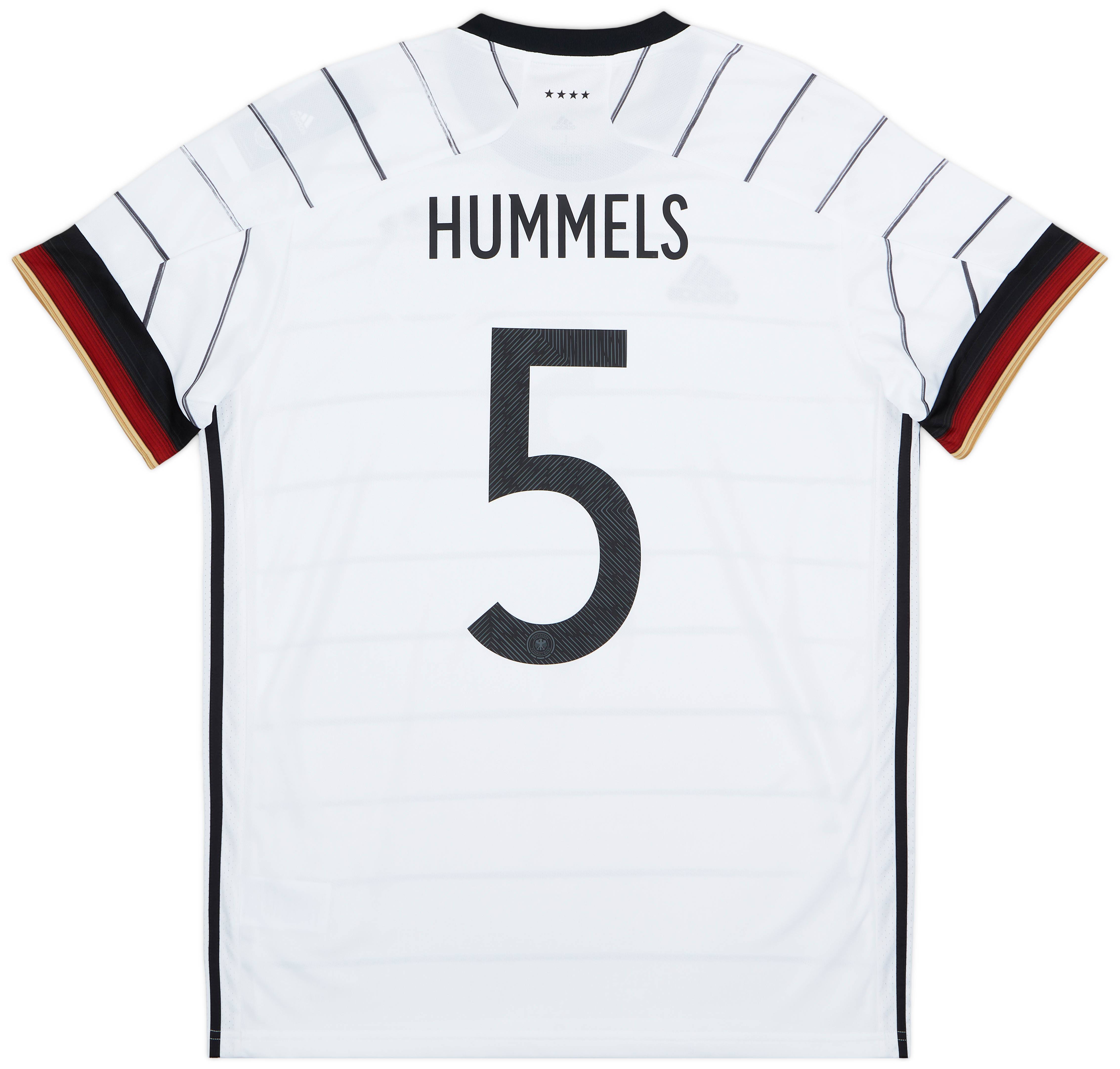 2020-21 Germany Home Shirt Hummels #5 - 5/10