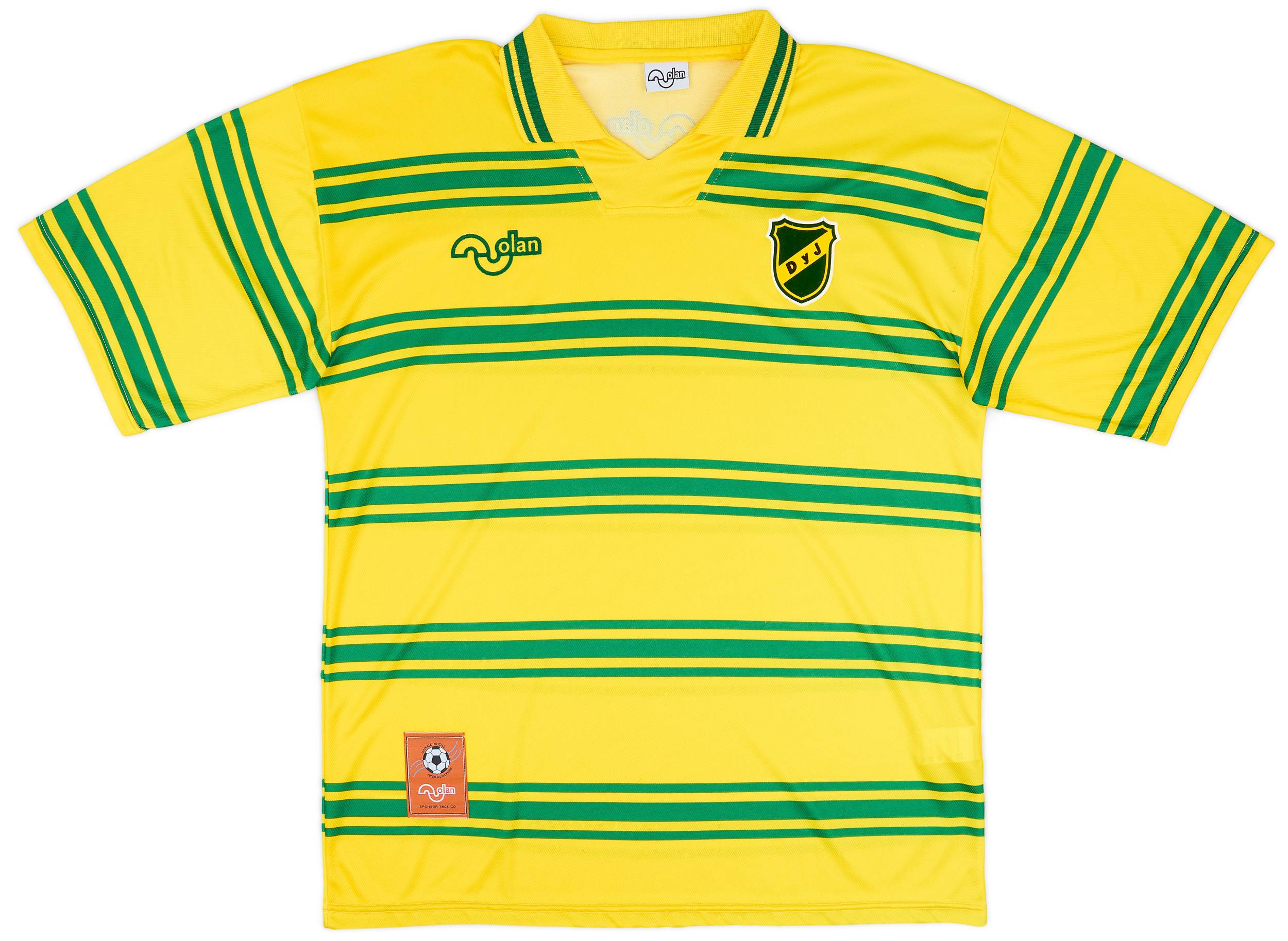 2005-06 Defensa y Justicia Olan Reissue Home Shirt