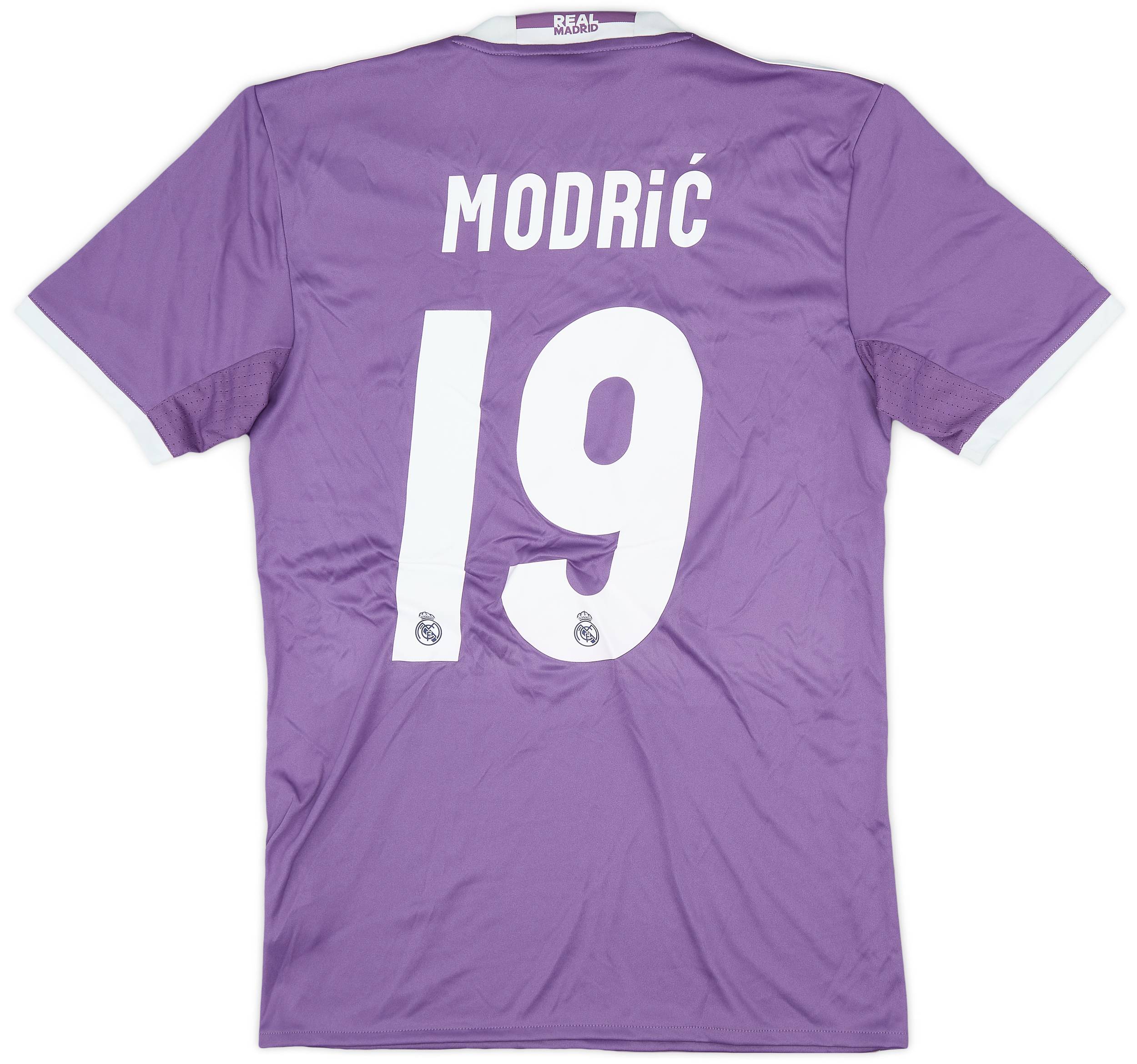 2016-17 Real Madrid Away Shirt Modric #19 (XS)