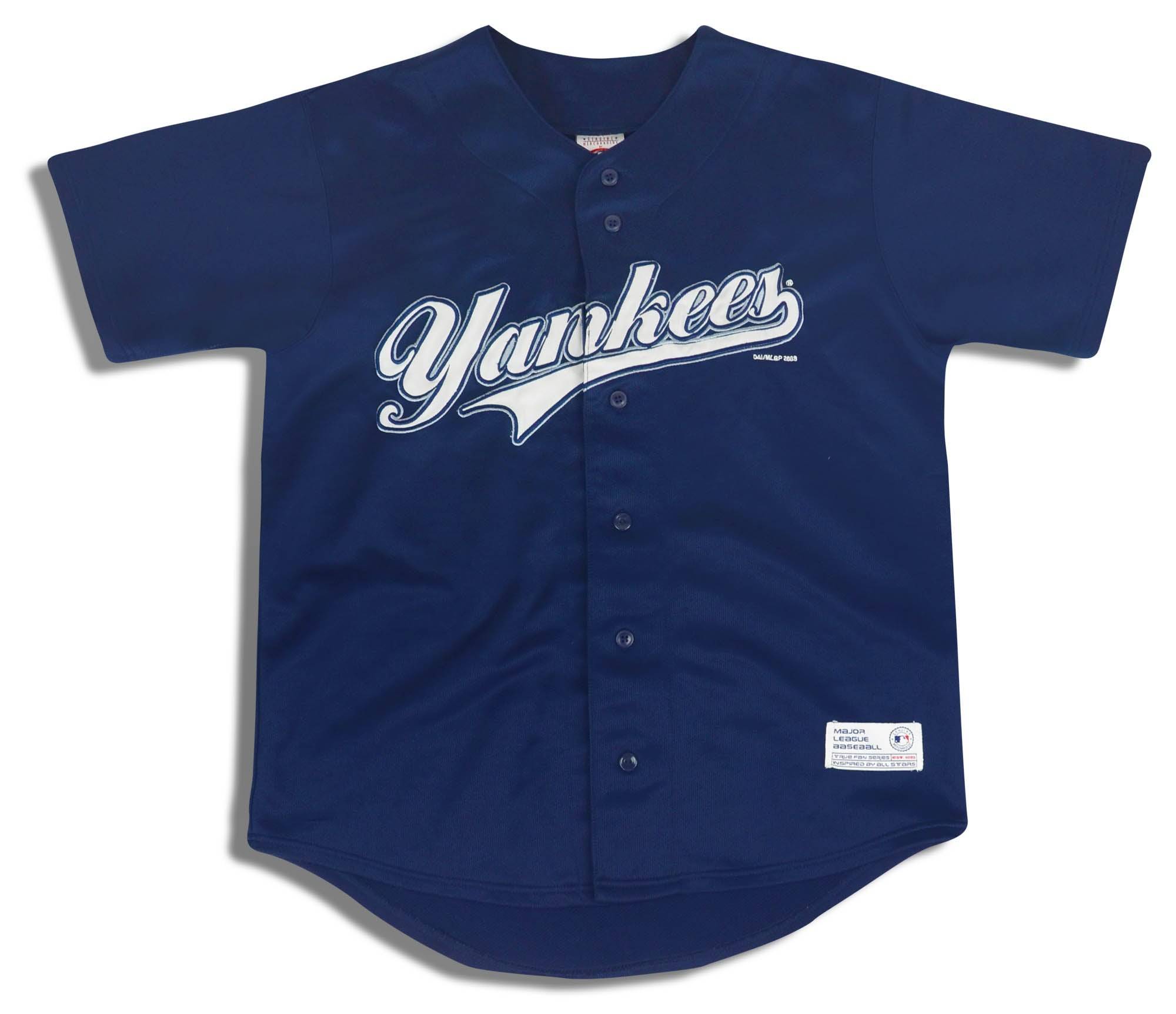 2008 New York Yankees Jeter #2 True Fan Jersey (Alternate) M