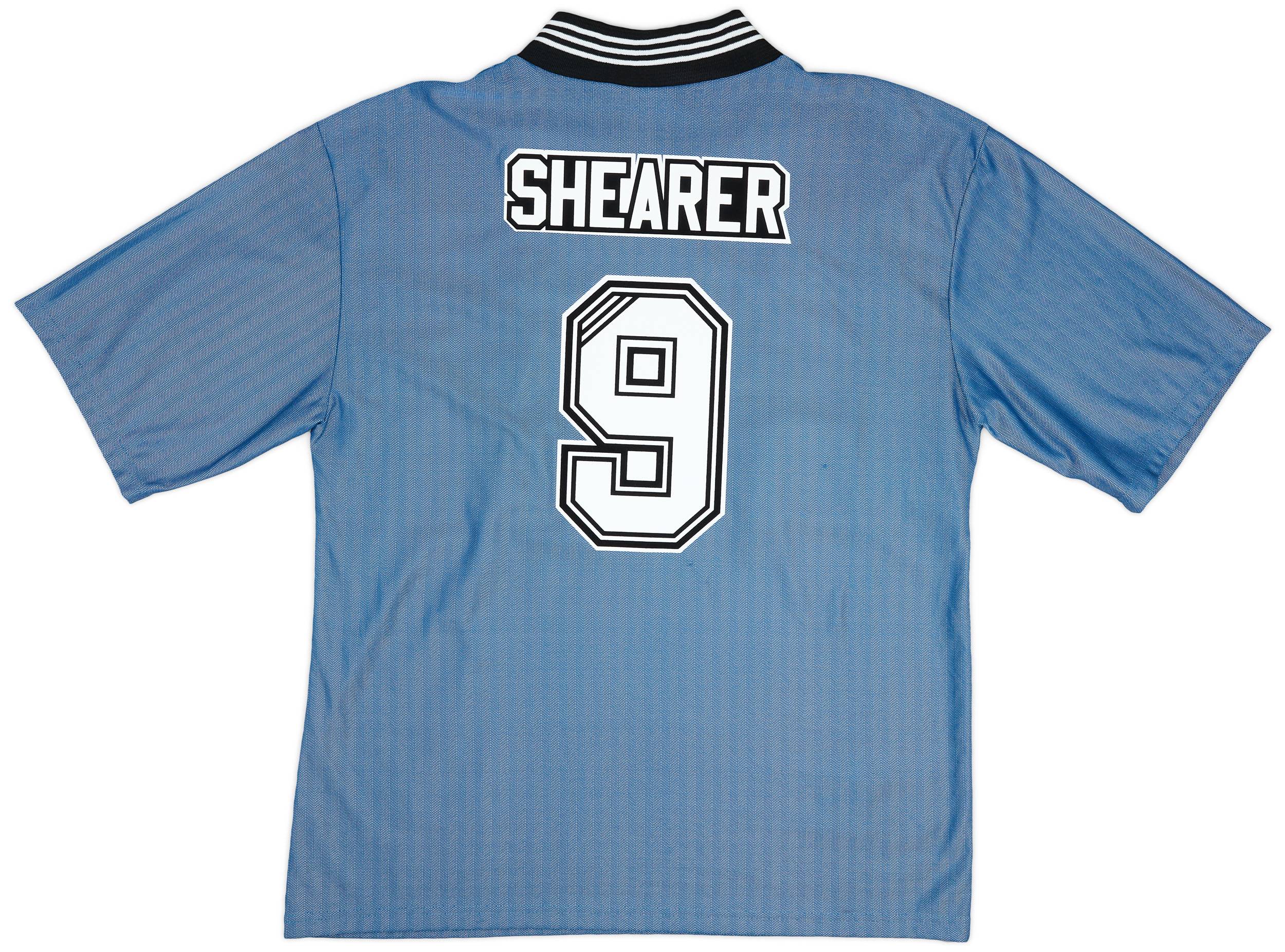 1996-97 Newcastle Away Shirt Shearer #9 - 9/10 - (XXL)