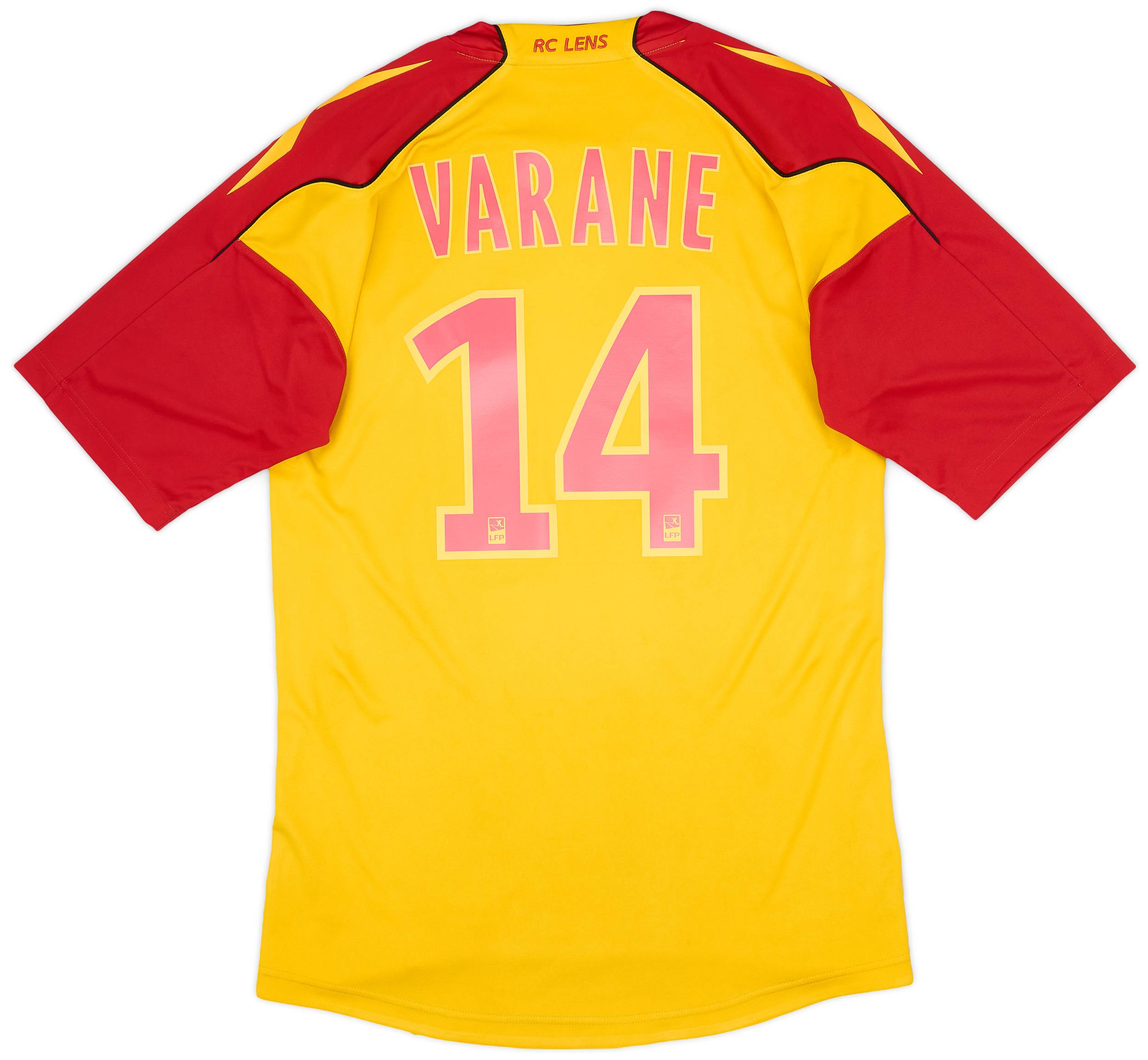 2010-11 Lens Home Shirt Varane #14 - 6/10 - (M)