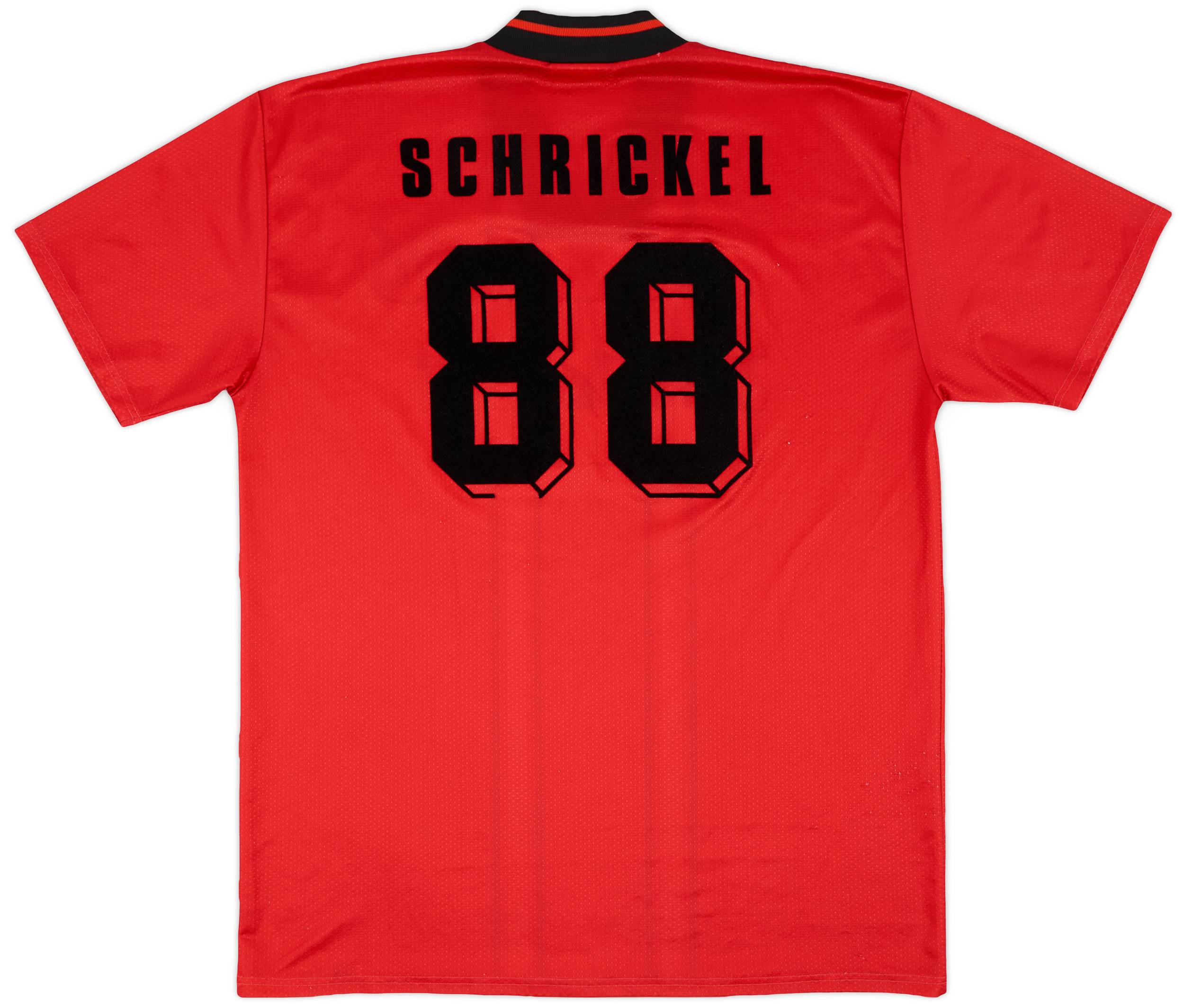 1997-98 Hannover 96 Home Shirt Schrickel #88 - 6/10 - (XL)