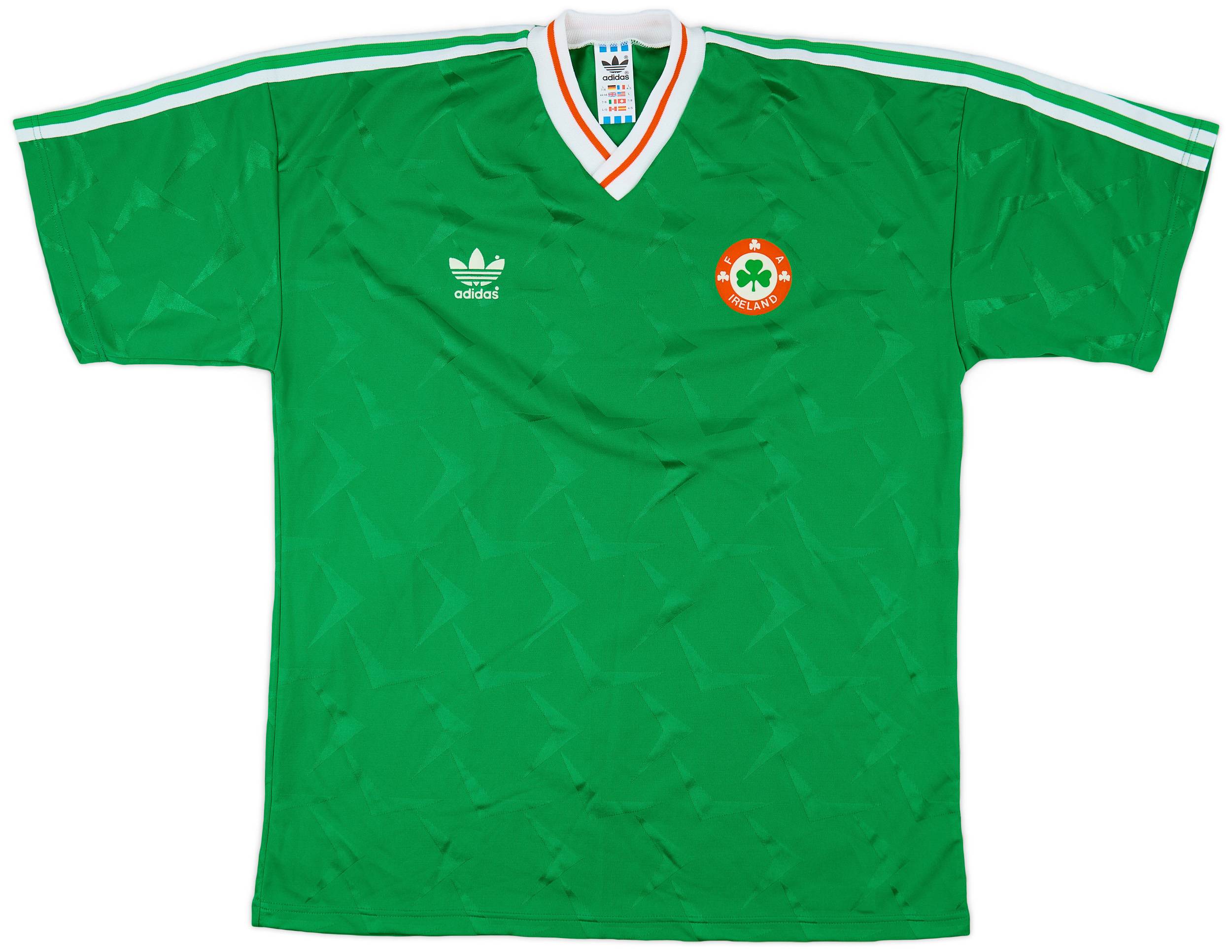 1990-92 Ireland Home Shirt - 9/10 - (XL)