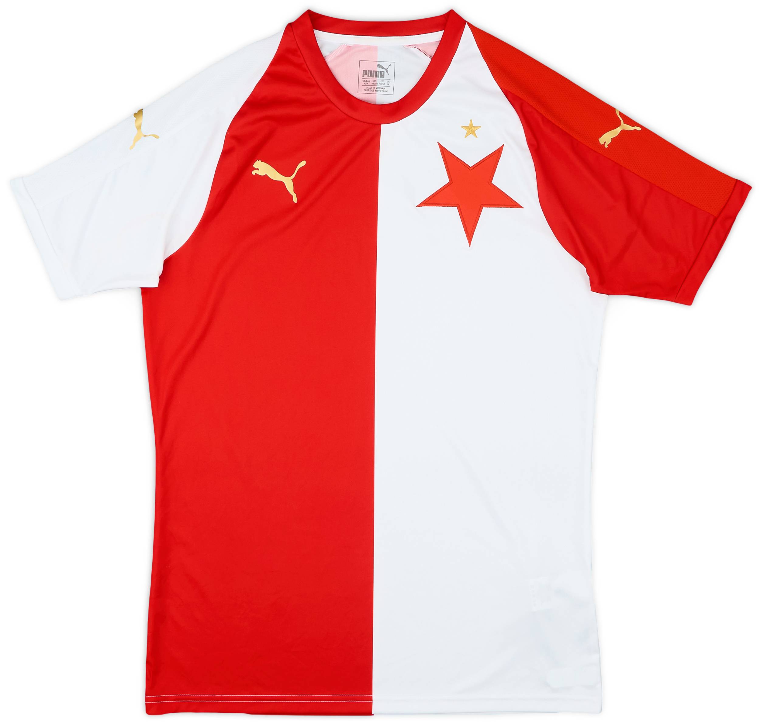 2019-20 Slavia Prague Home Shirt - 7/10 - (M)