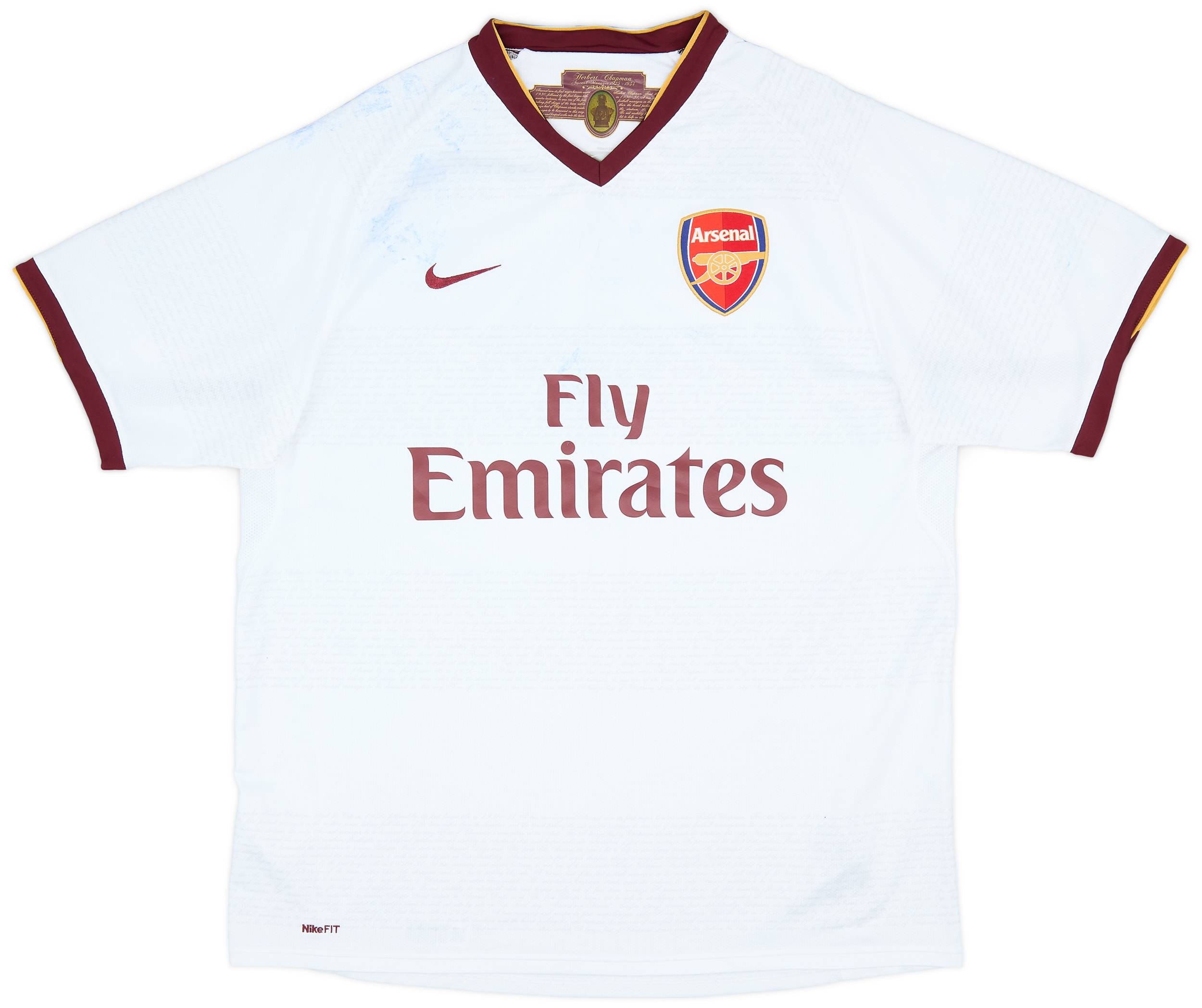 2007-08 Arsenal Away Shirt - 4/10 - (L)