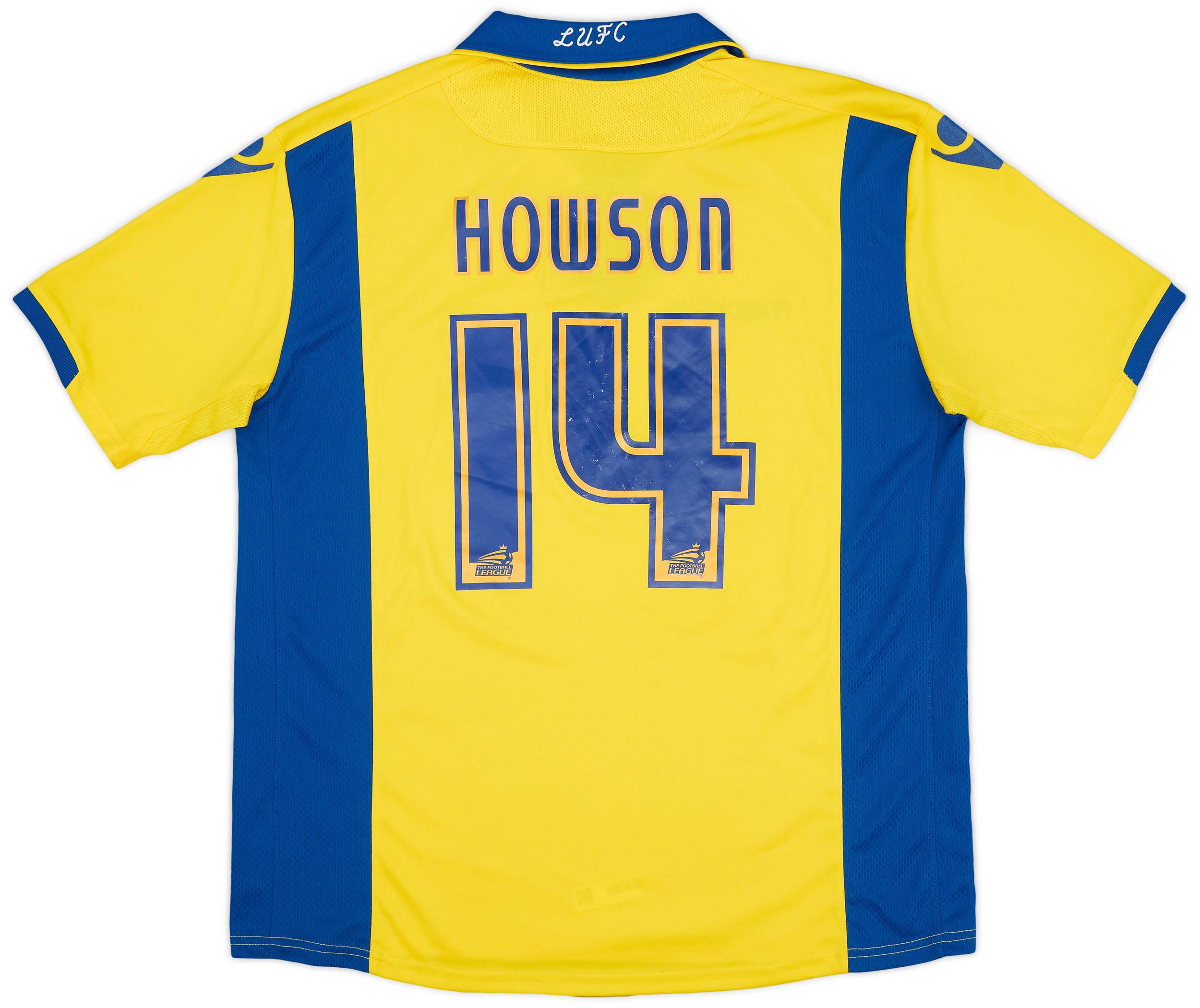 2009-10 Leeds United Away Shirt Howson #14 - 7/10 - (XL)