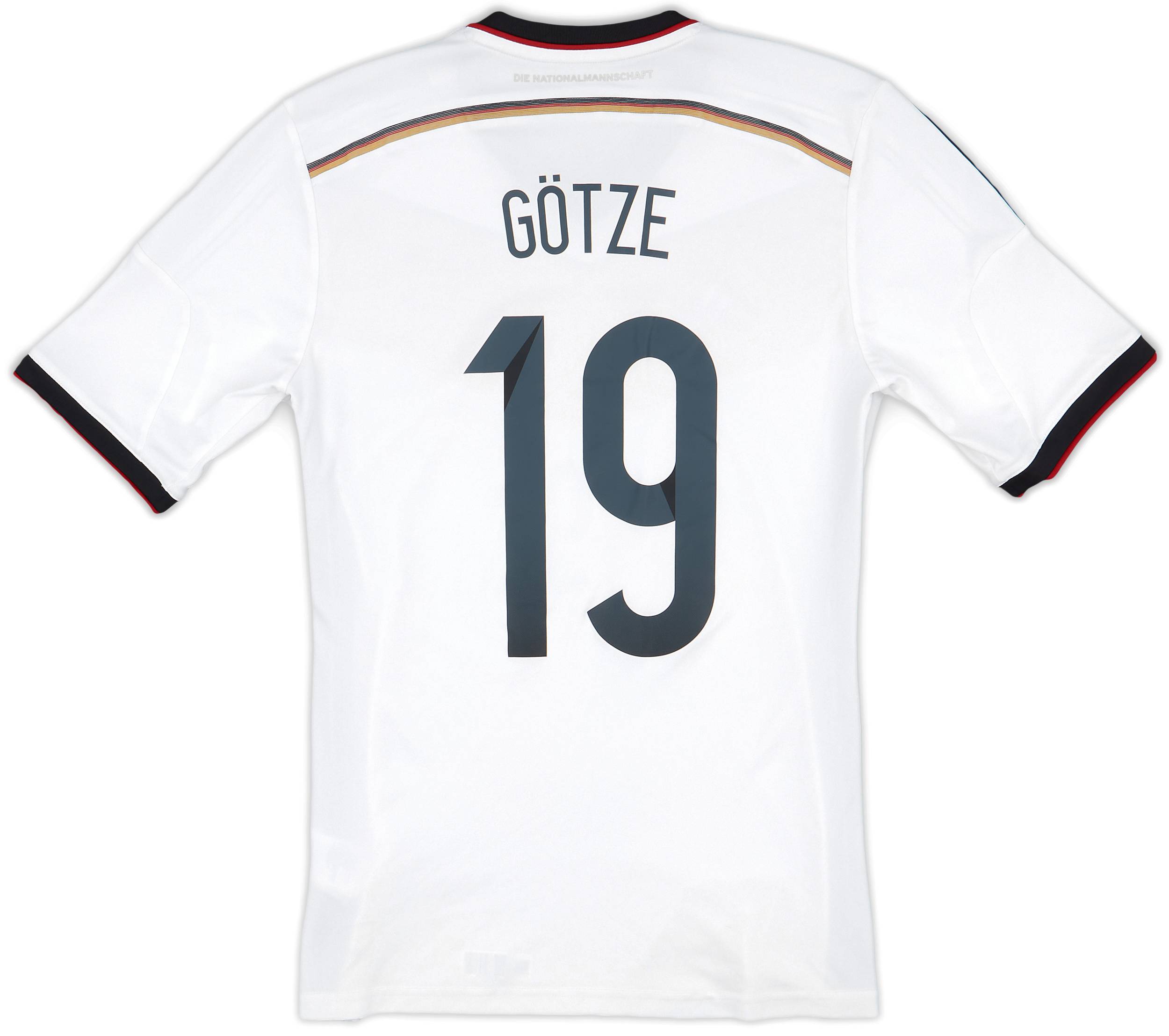 2014-15 Germany Home Shirt Gotze #19 - 9/10 - (S)