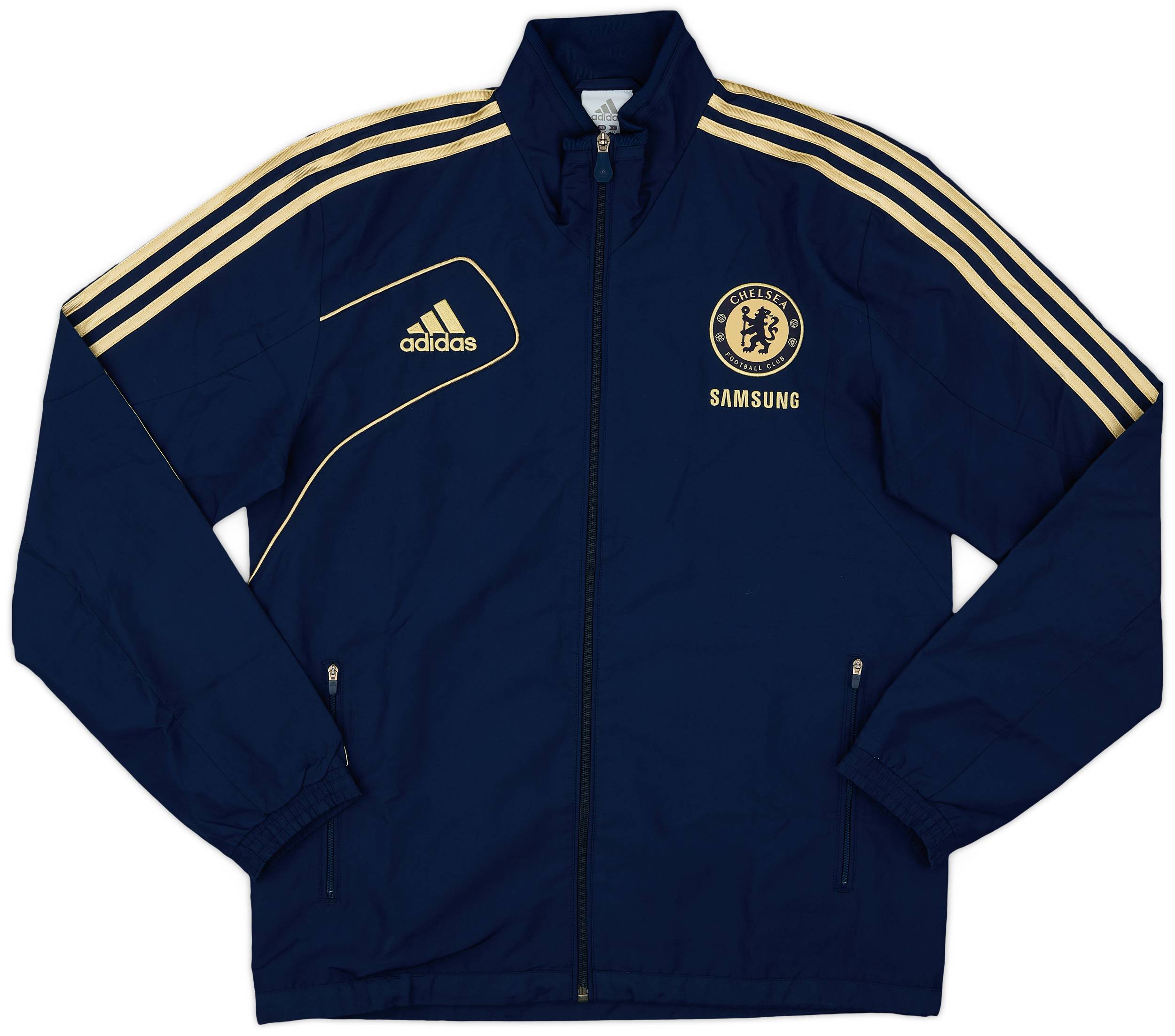 2012-13 Chelsea adidas Track Jacket - 9/10 - (M)