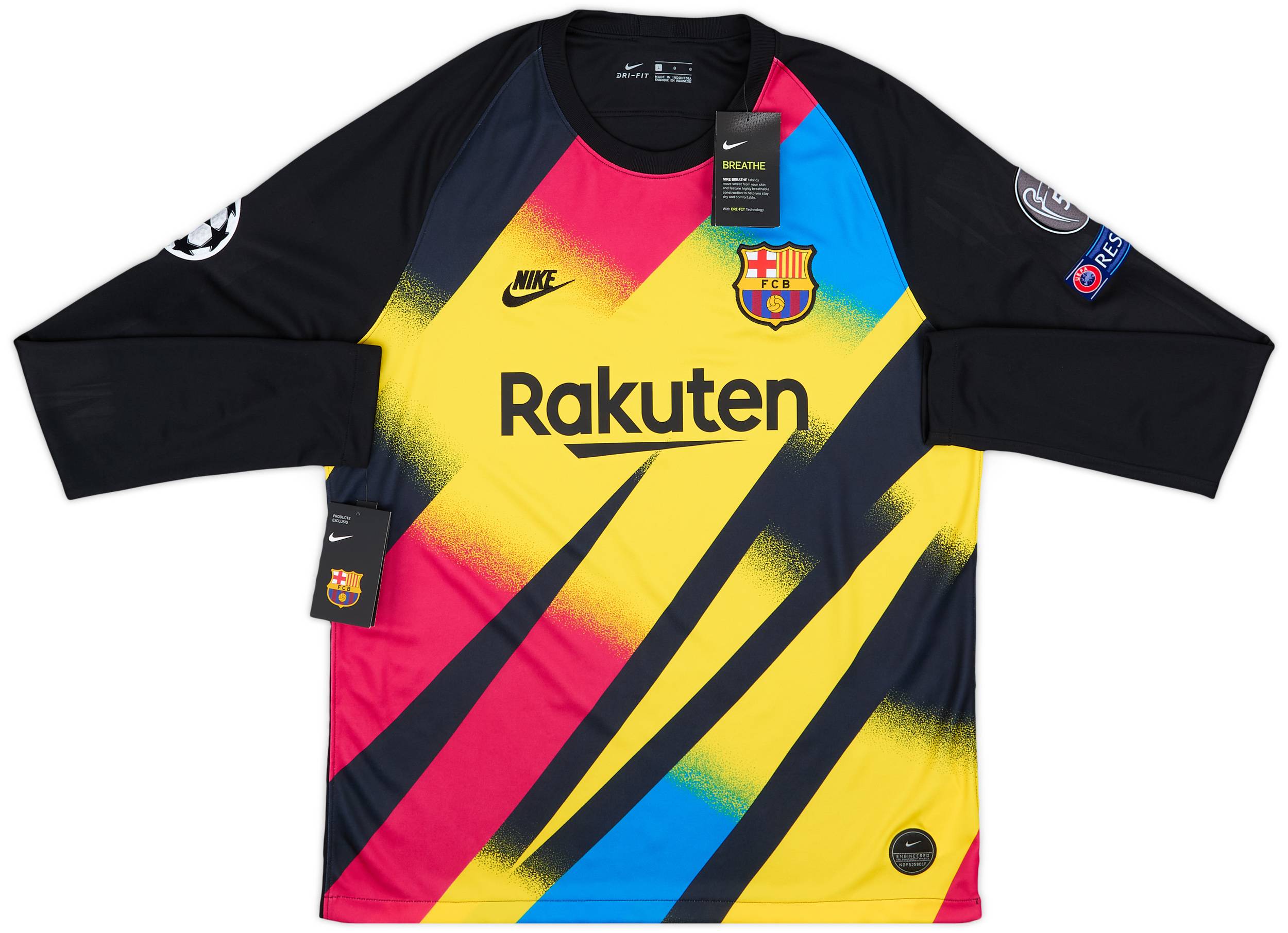 2019-20 Barcelona GK CL Shirt (L)