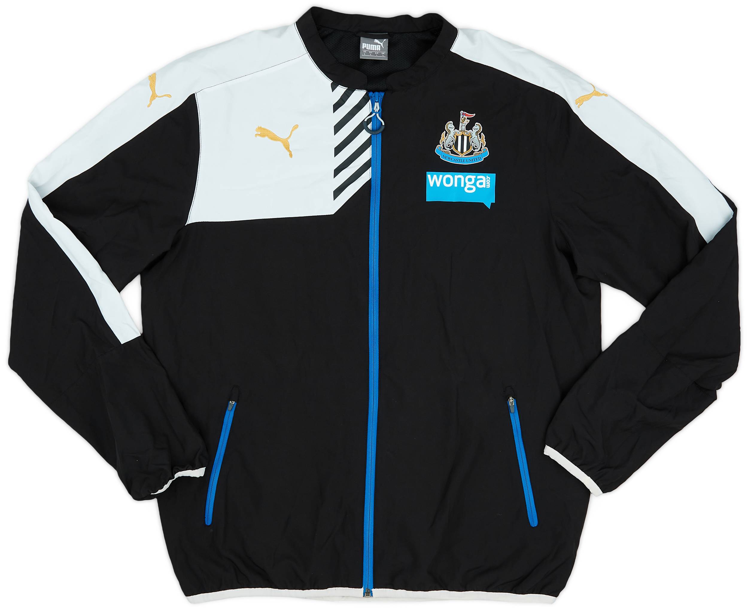 2016-17 Newcastle Puma Track Jacket - 9/10 - (L)