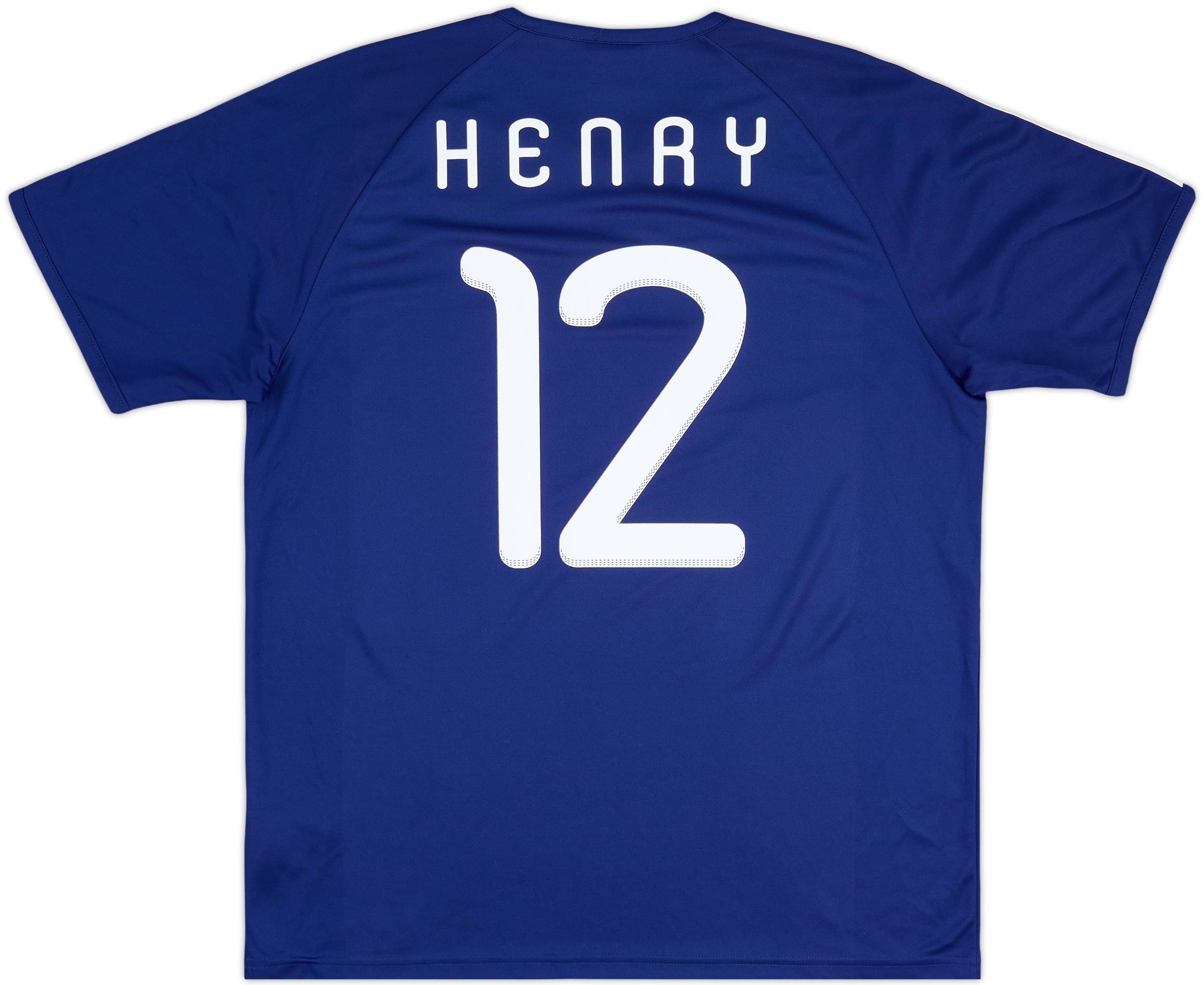 2009-10 France Basic Home Shirt Henry #12
