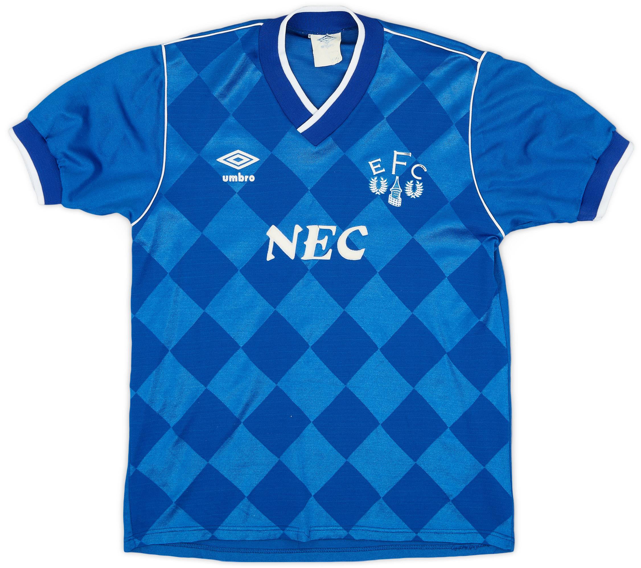 1986-89 Everton Home Shirt - 6/10 - (S)