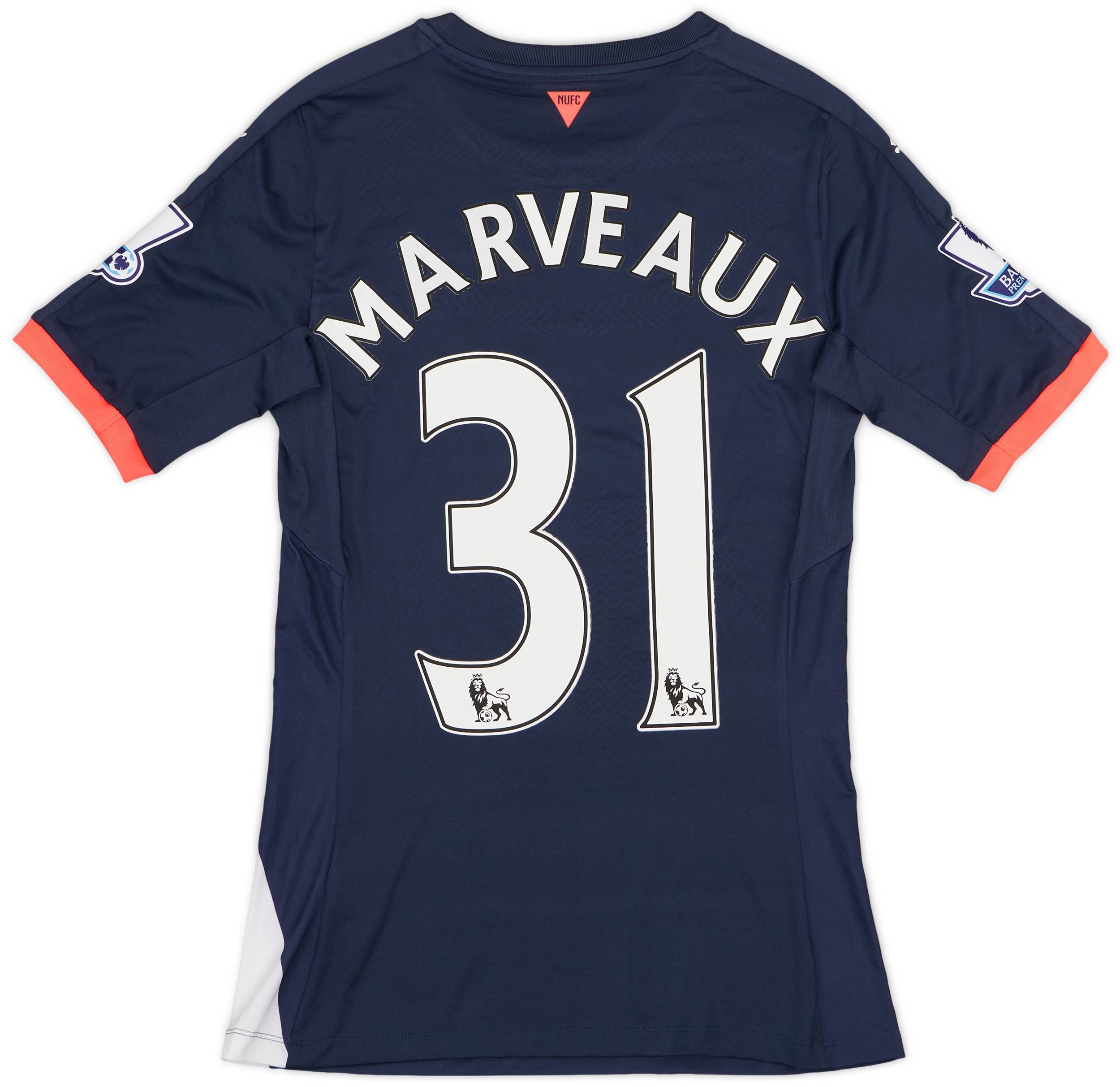2015-16 Newcastle Player Issue Third Shirt Marveaux #31 - 9/10 - (M)