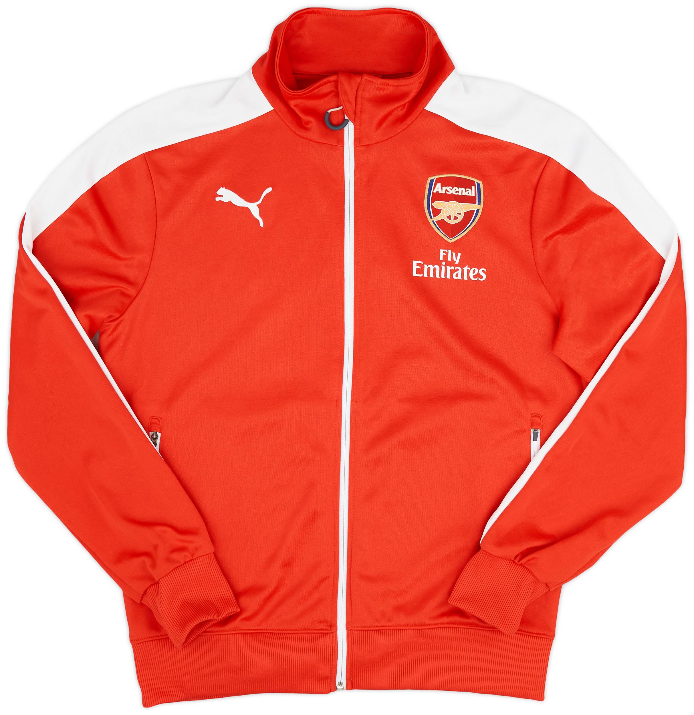 2015-16 Arsenal Puma Track Jacket - 9/10 - (S)