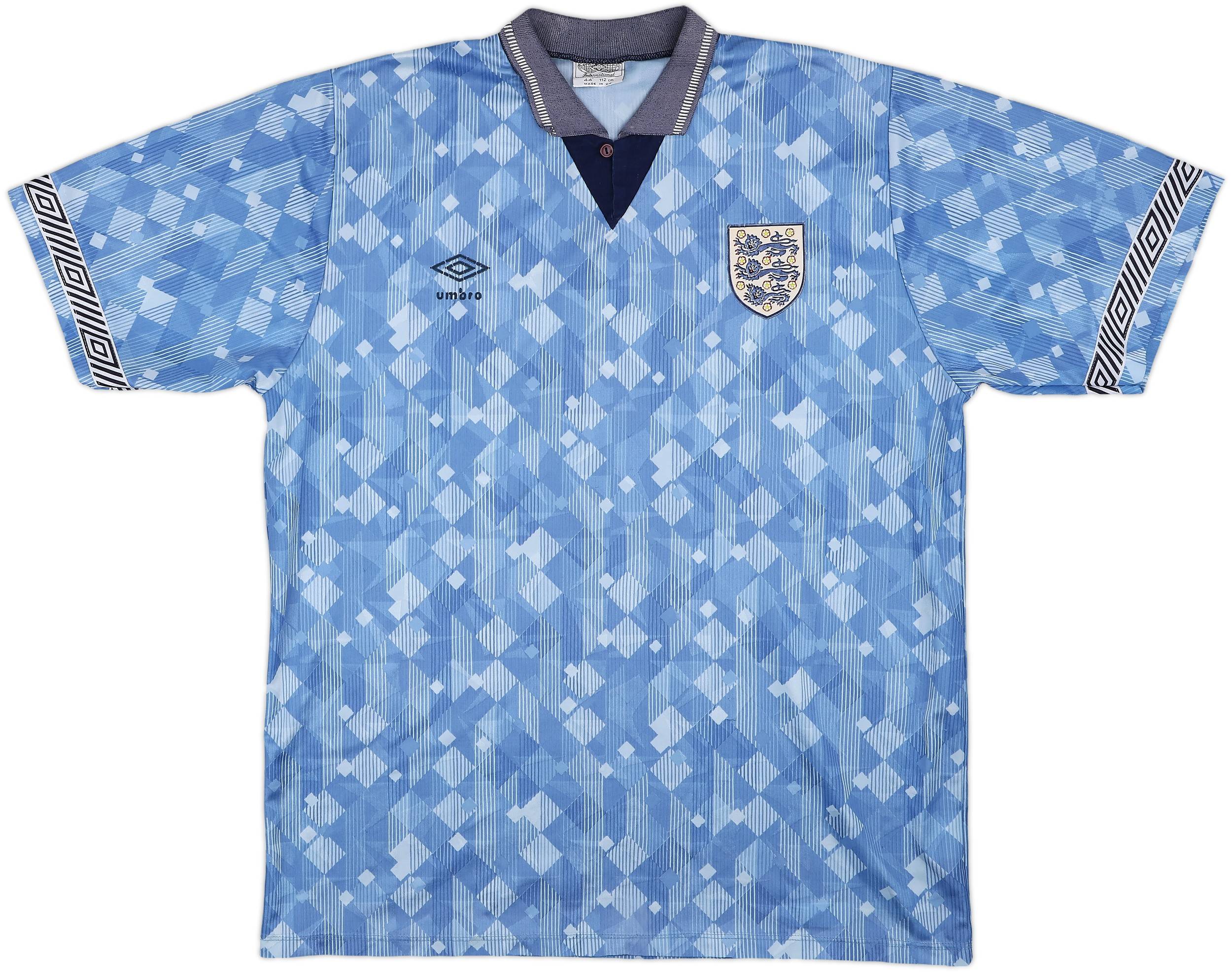 1990-92 England Third Shirt - 5/10 - (L)