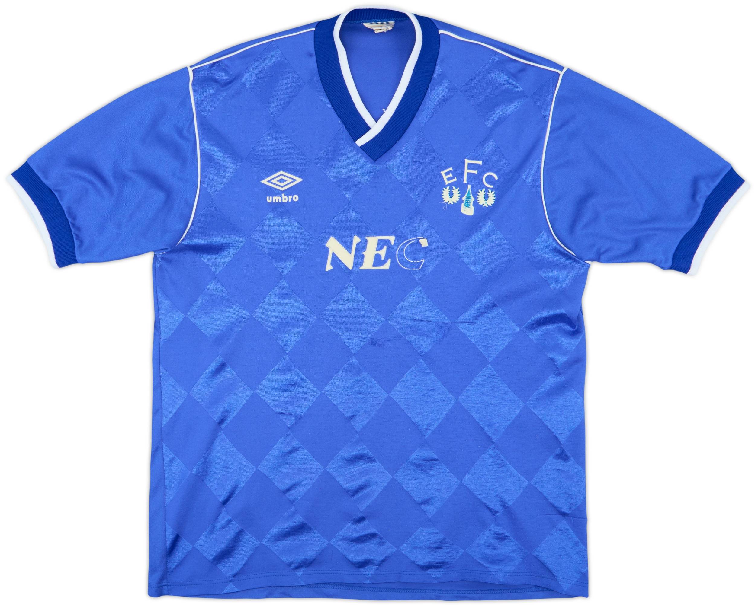 1986-89 Everton Home Shirt - 4/10 - (L)