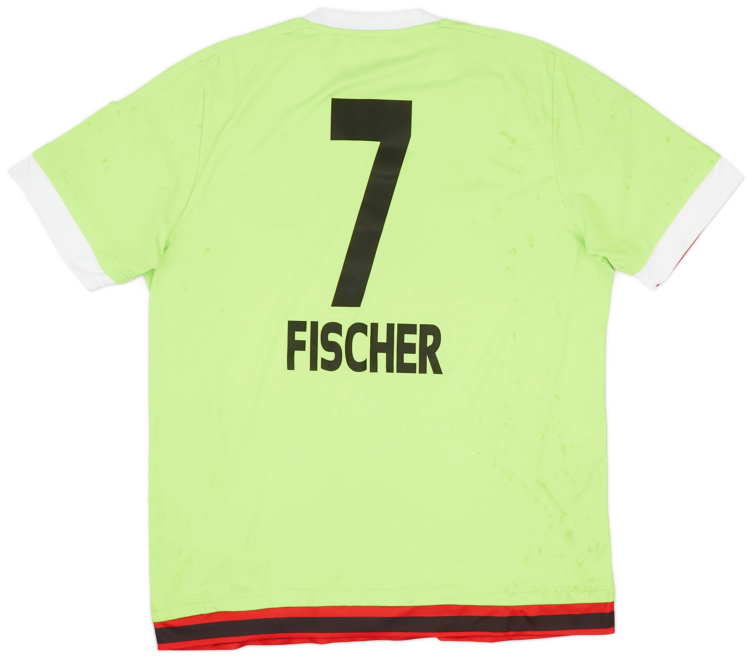 2015-16 Ajax Away Shirt Fischer #7 - 6/10 - (L)