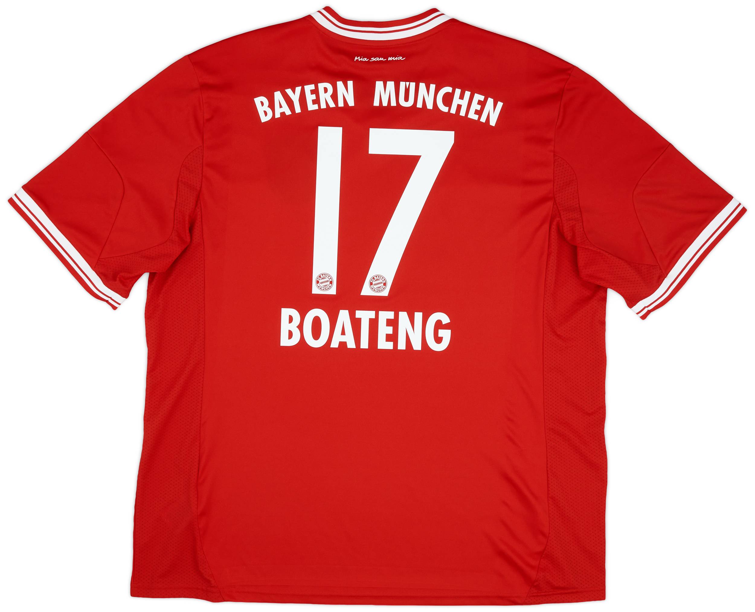2013-14 Bayern Munich Home Shirt Boateng #17 - 8/10 - (XXL)