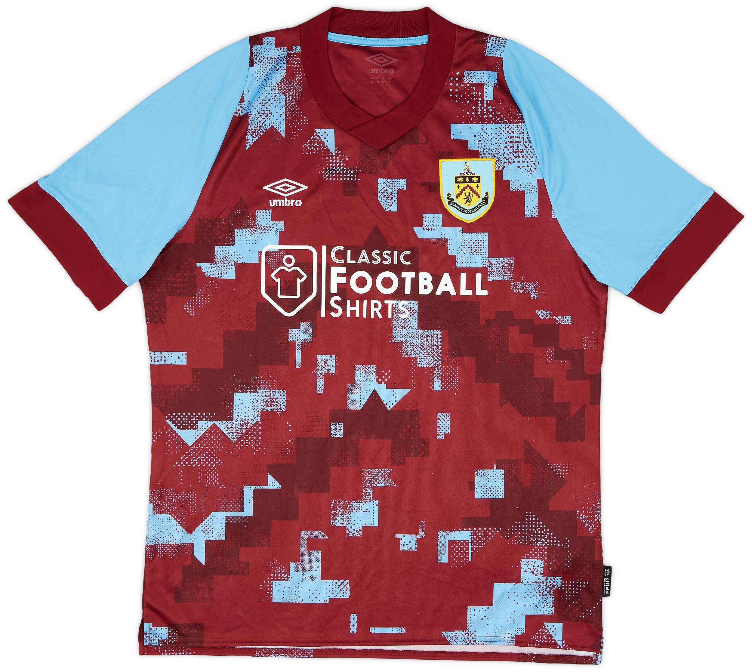 2022-23 Burnley Home Shirt - 9/10 - (XL)