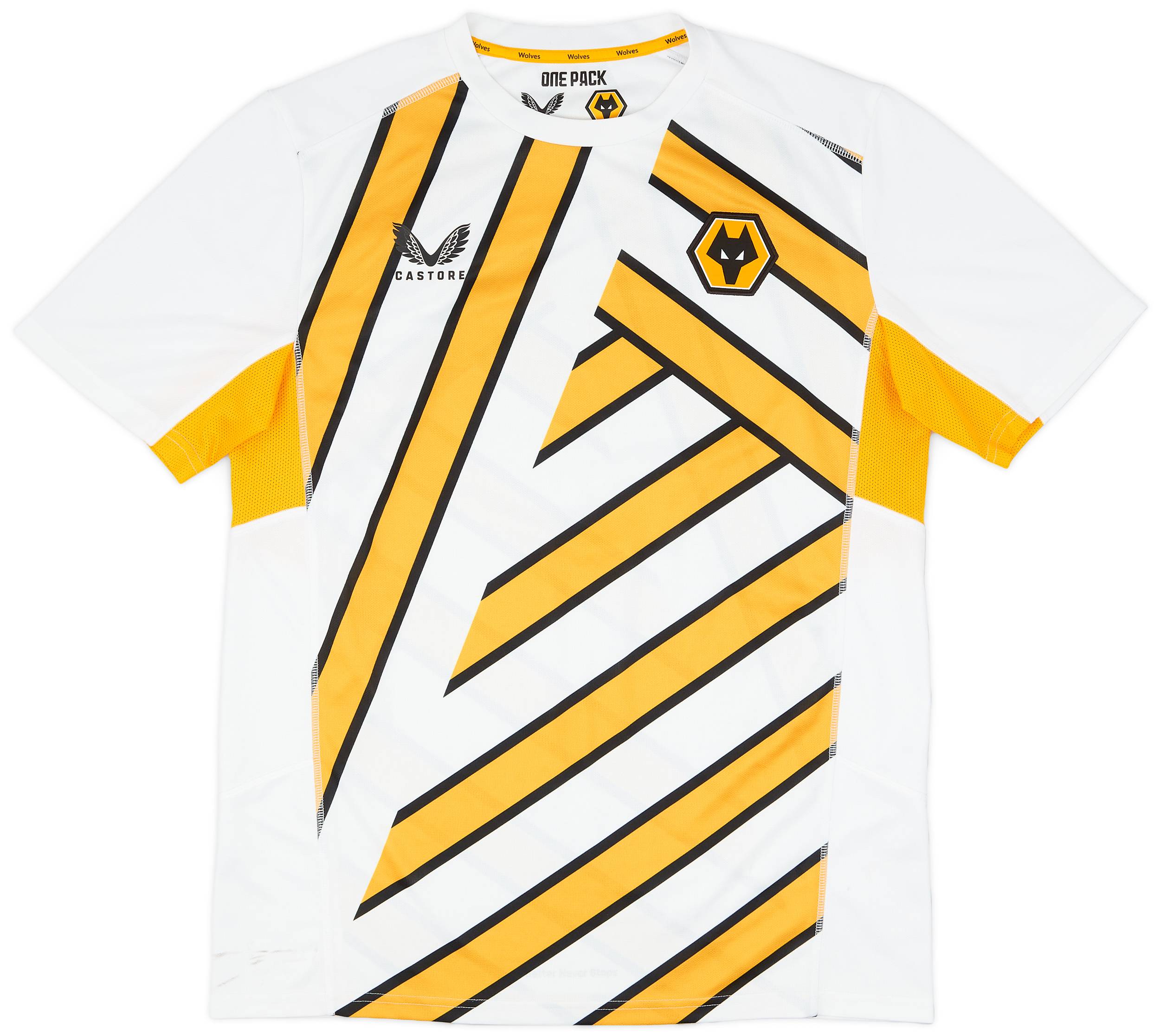 2021-22 Wolves Castore Training Shirt - 9/10 - (L)
